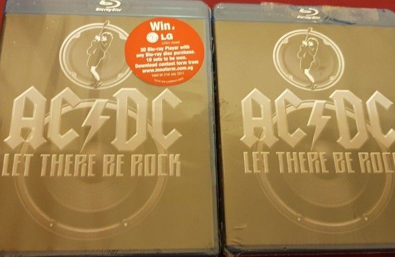Hard Rock AC/DC Original Blue Ray, Hobbies & Toys, Music & Media, CDs ...