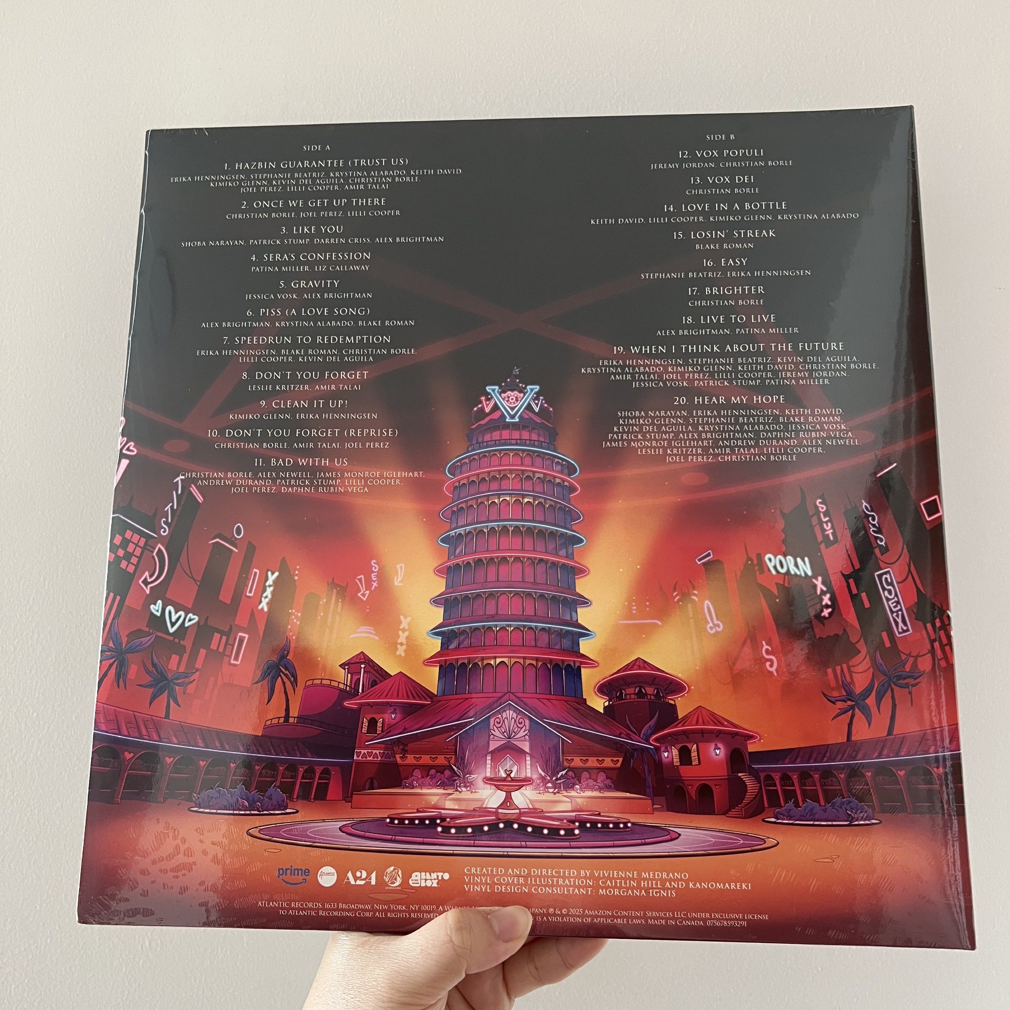 Hazbin Hotel: Season Two (Original Soundtrack) (Vox Face Lenticular ...