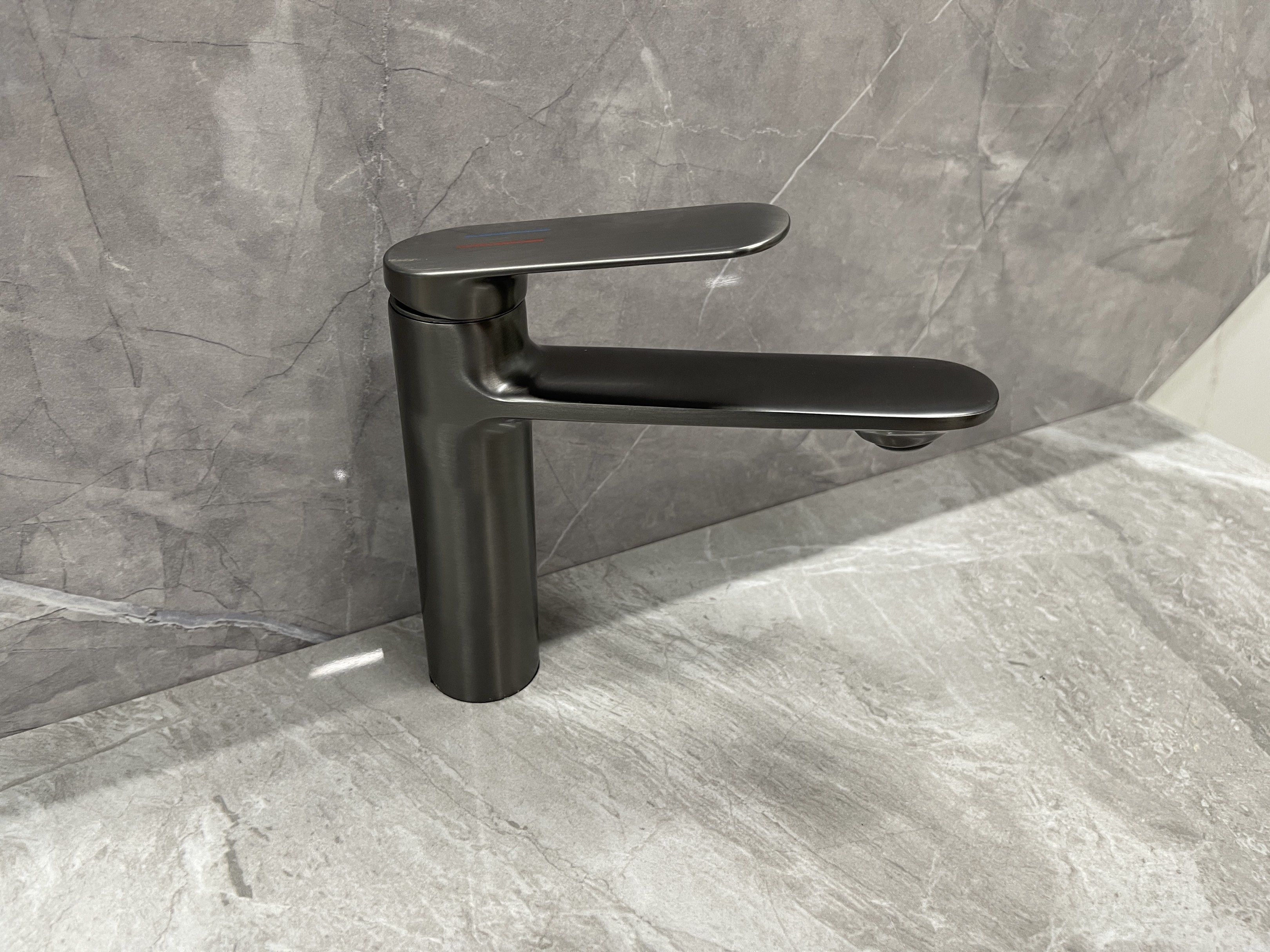 High Quality Mixer Hot Cold Tap (Gun metal), Furniture & Home Living ...