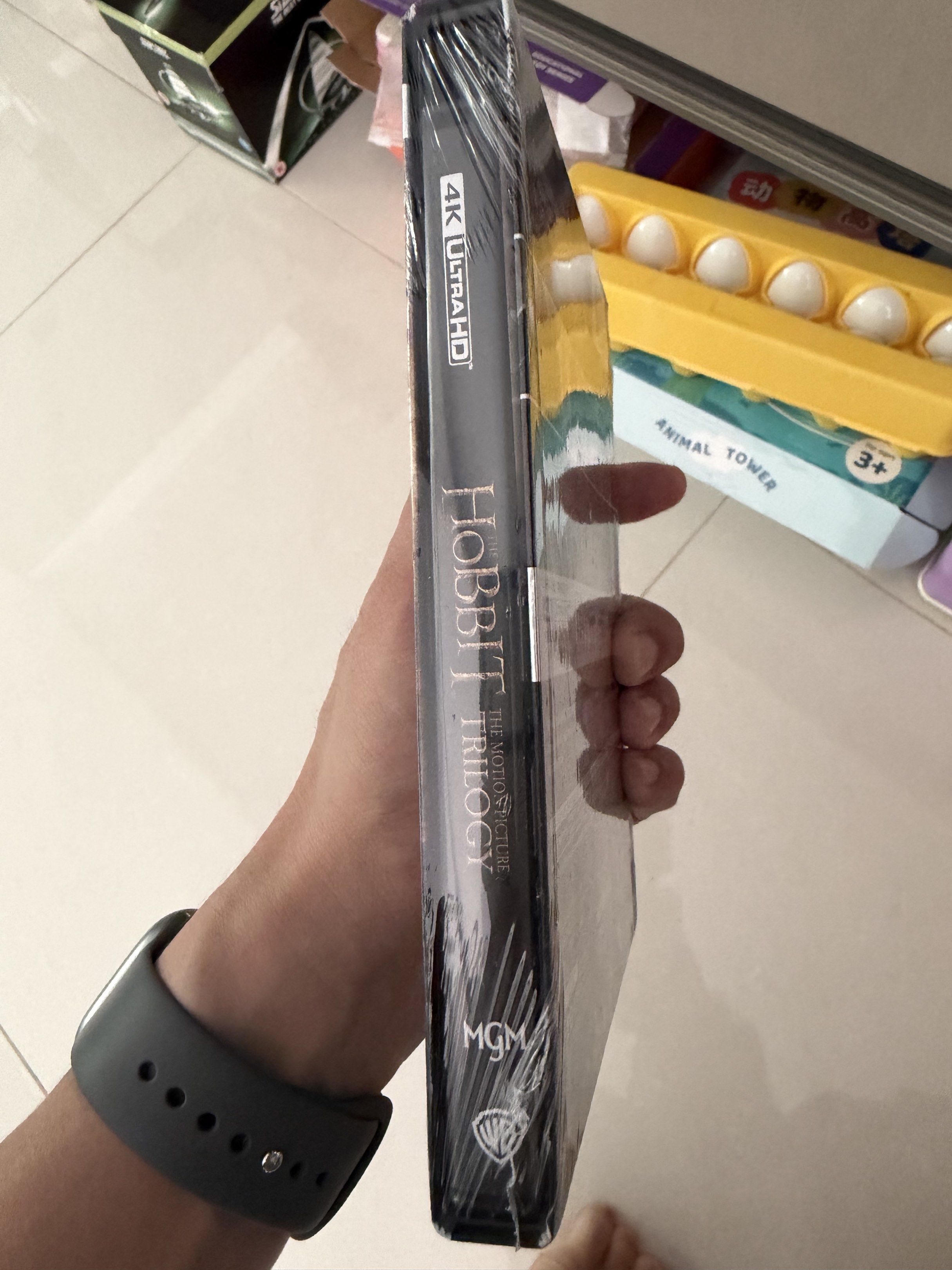 Hobbit trilogy 4K UHD (slipcase packaging), Hobbies & Toys, Music ...