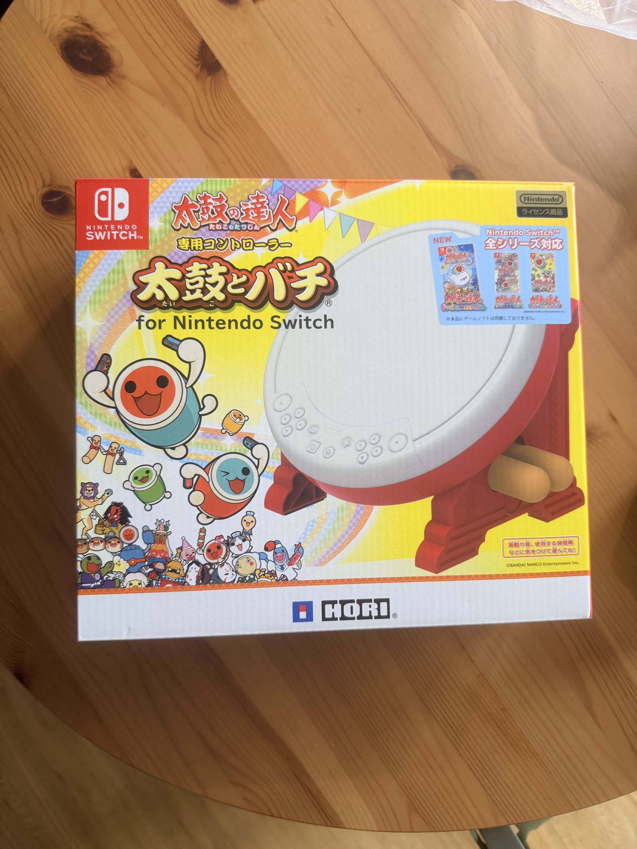 Hori Taiko Drum Controller for Nintendo Switch, Video Gaming, Gaming ...
