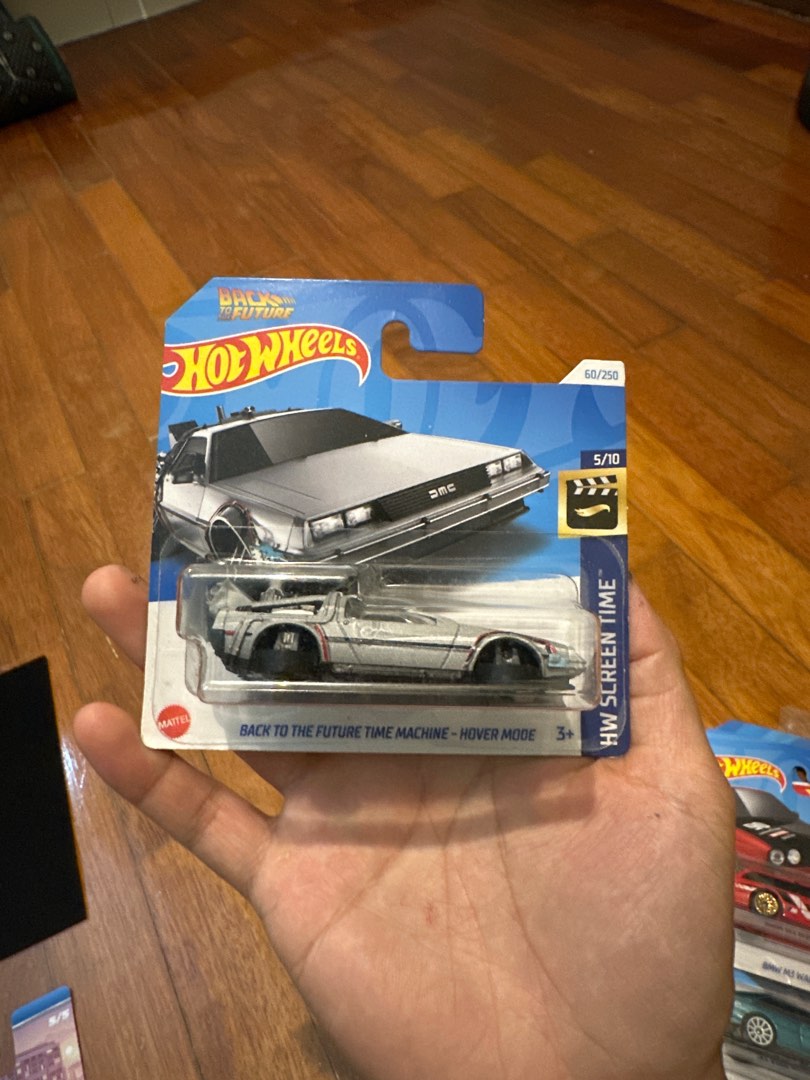 Hot Wheels Back to the Future Time Machine Hover Mode, Hobbies & Toys ...