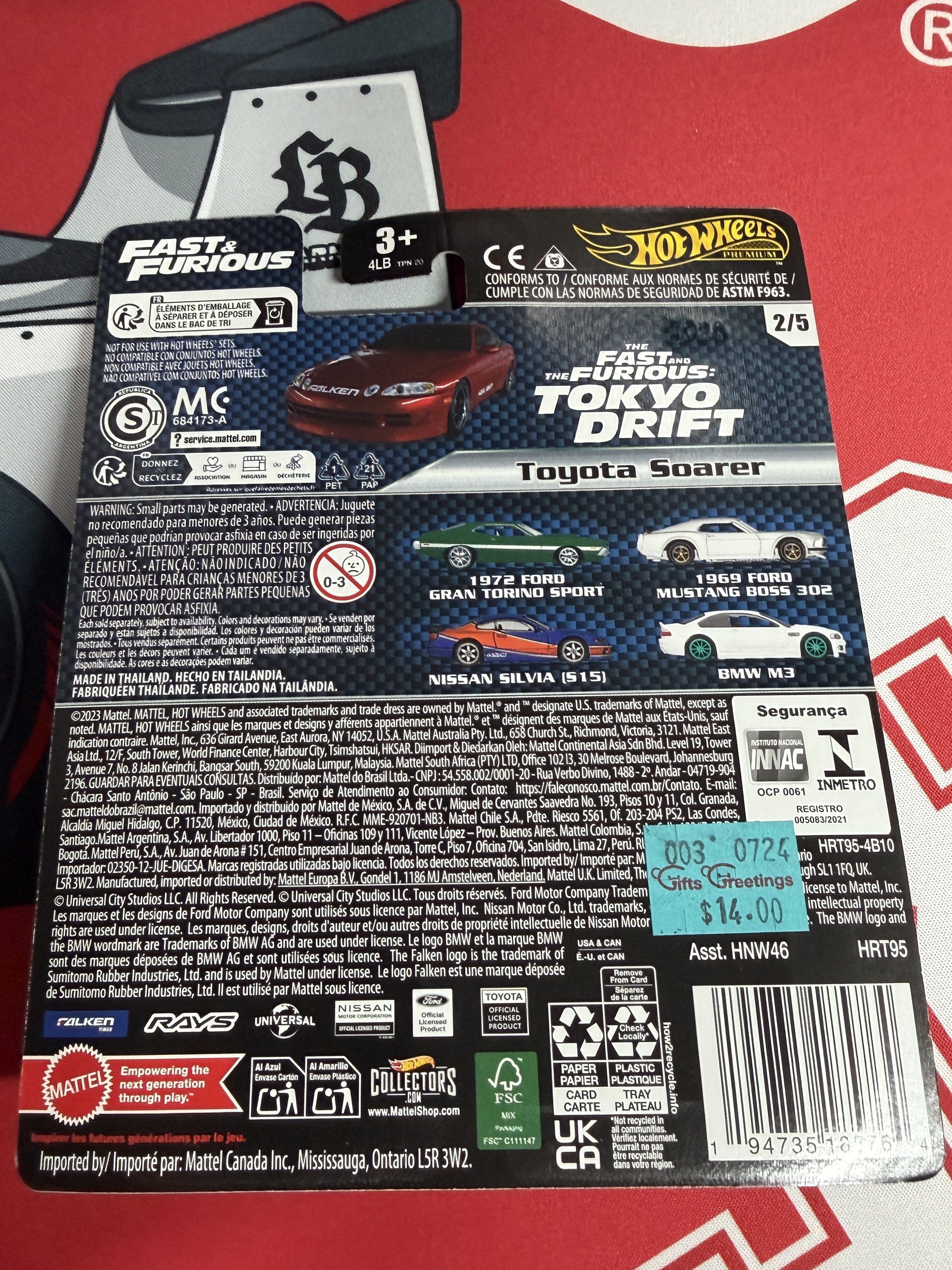 Hot Wheels Premium Fast & Furious Toyota Soarer, Hobbies & Toys, Toys ...