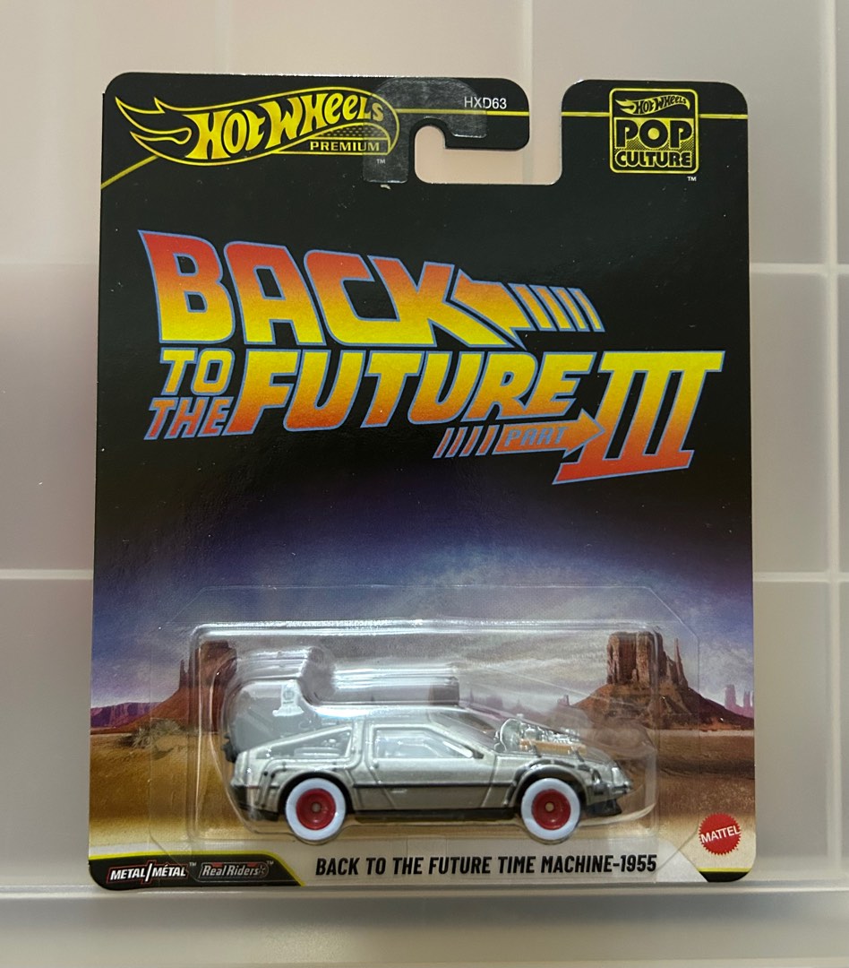 Hot Wheels Premium Pop Culture Back To The Future Time Machine DMC ...