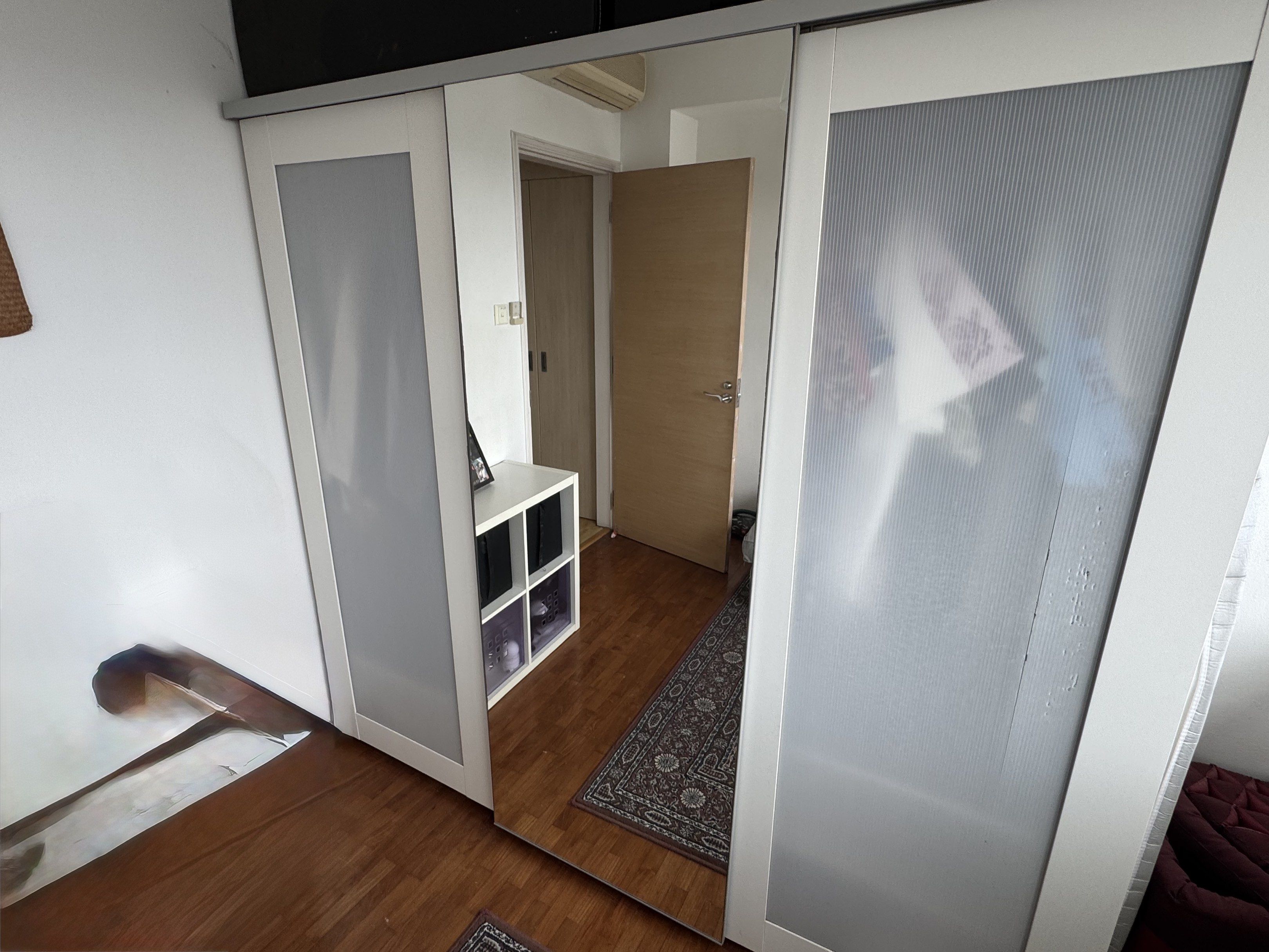IKEA PAX Wardrobe with Sliding Doors, Furniture & Home Living ...