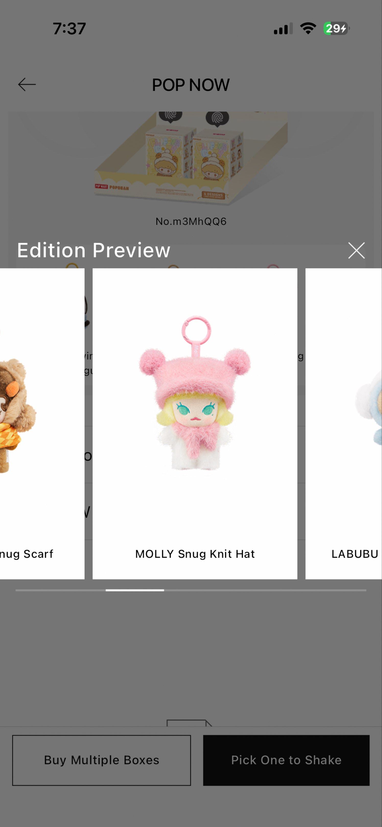 [INSTOCK] POP MART Molly Snug Knit Hat Blind Box, Hobbies & Toys, Toys ...