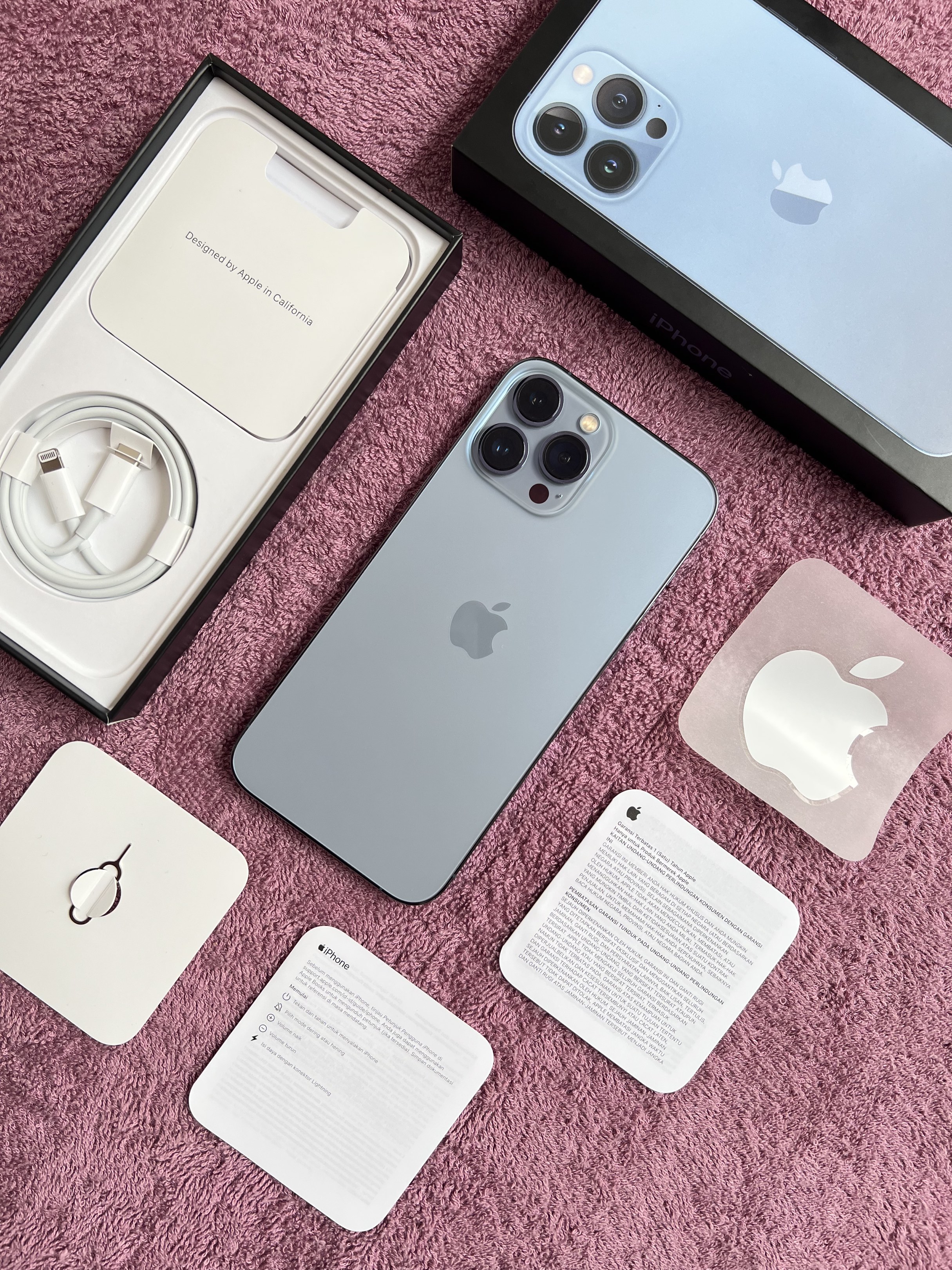 iPhone 13 Pro Max 256Gb Blue iBox, Telepon Seluler & Tablet, iPhone ...