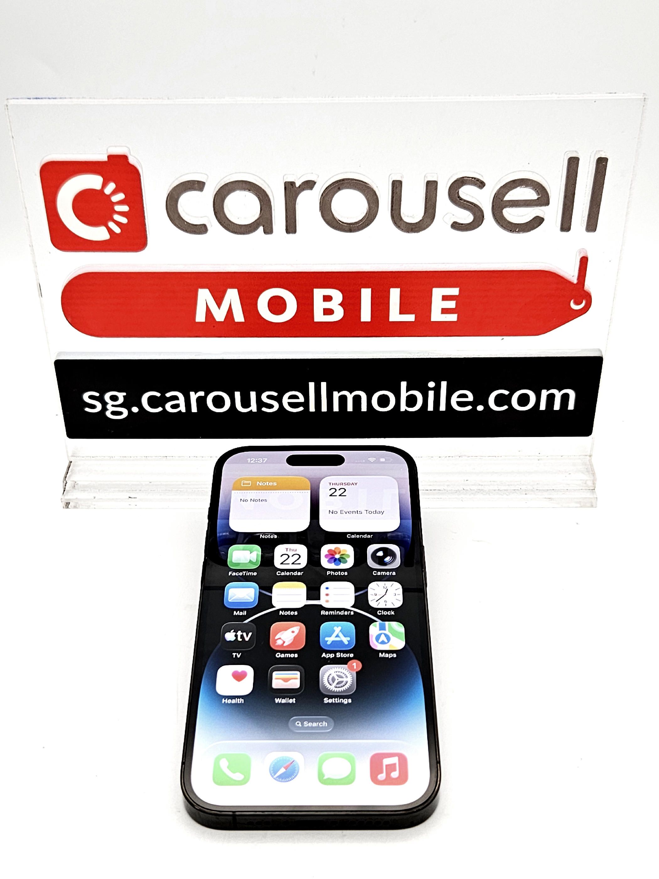 iPhone 14 Pro Space Black 128GB, Mobile Phones & Gadgets, Mobile Phones ...