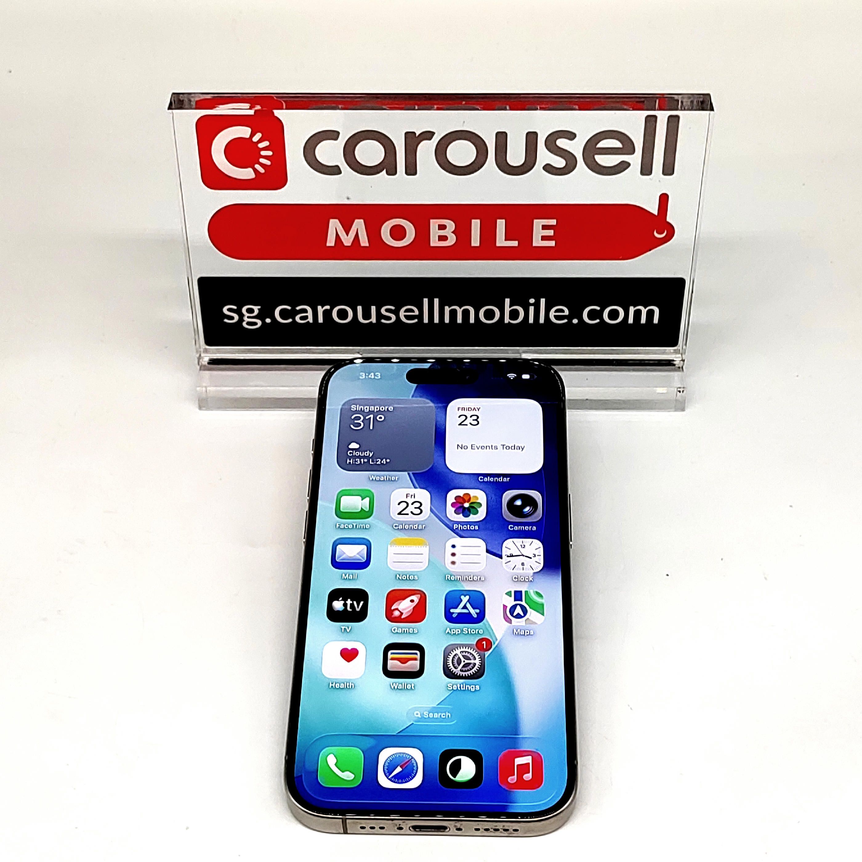 iPhone 15 Pro 256GB Natural Titanium, Mobile Phones & Gadgets, Mobile ...