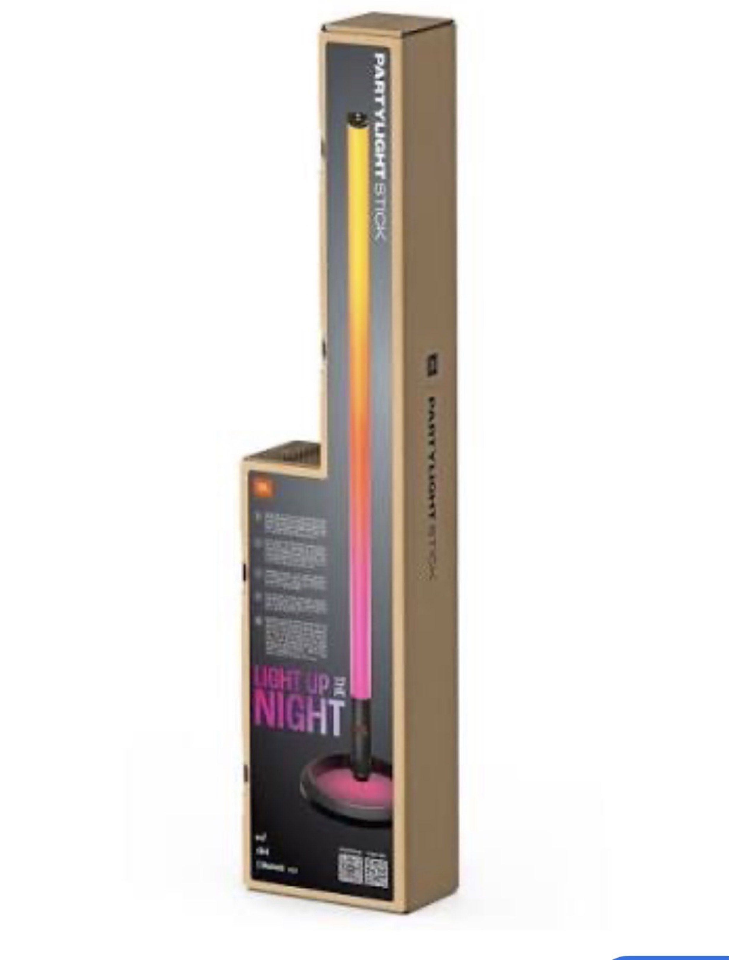 JBL PartyLight Stick, Bluetooth Connectivity, 8 hour wireless ...