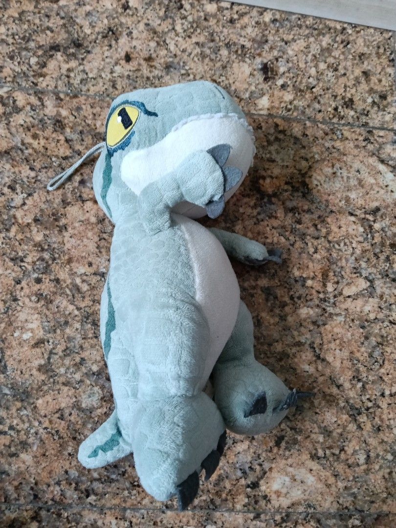 Jurassic World Blue Velociraptor Plush Toy, Hobbies & Toys, Toys ...