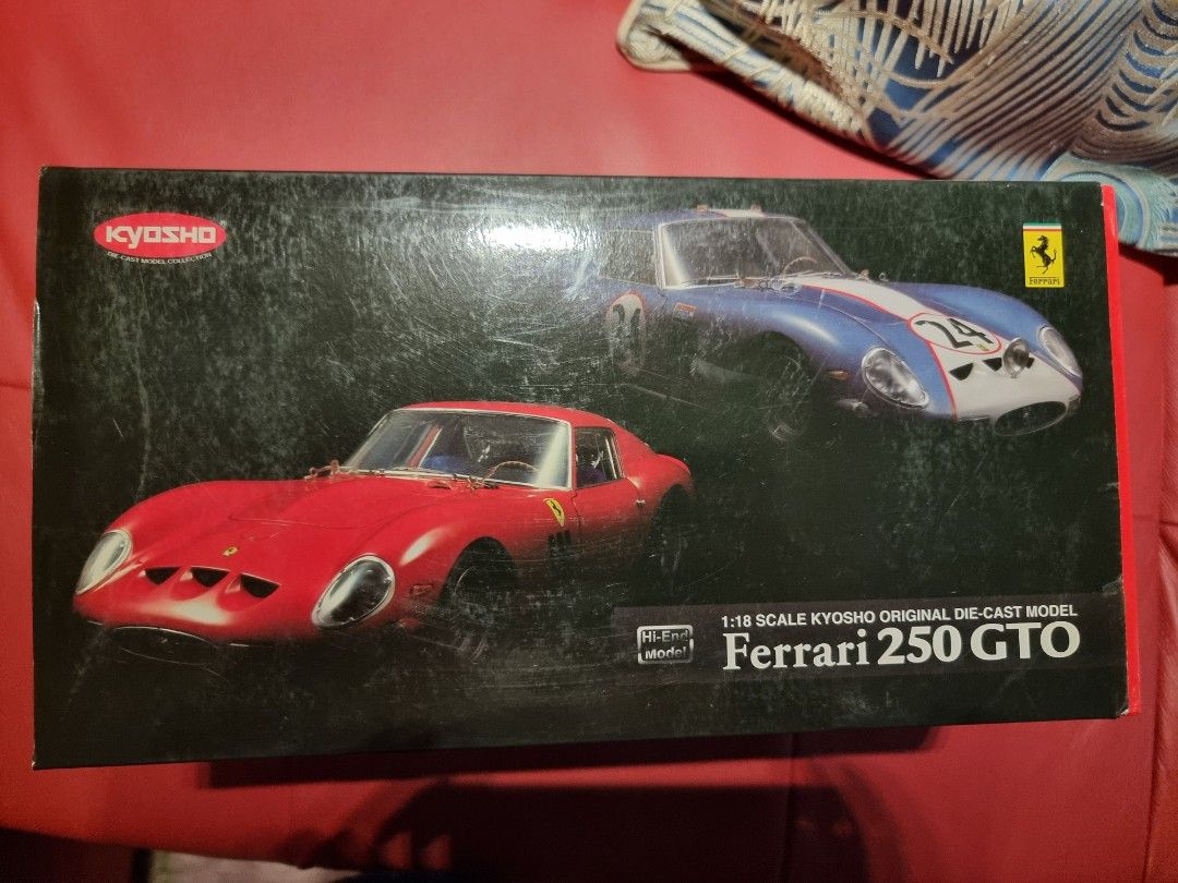 Kyosho 1/18 Scale Diecast Ferrari 250 GTO, Hobbies & Toys, Toys & Games ...
