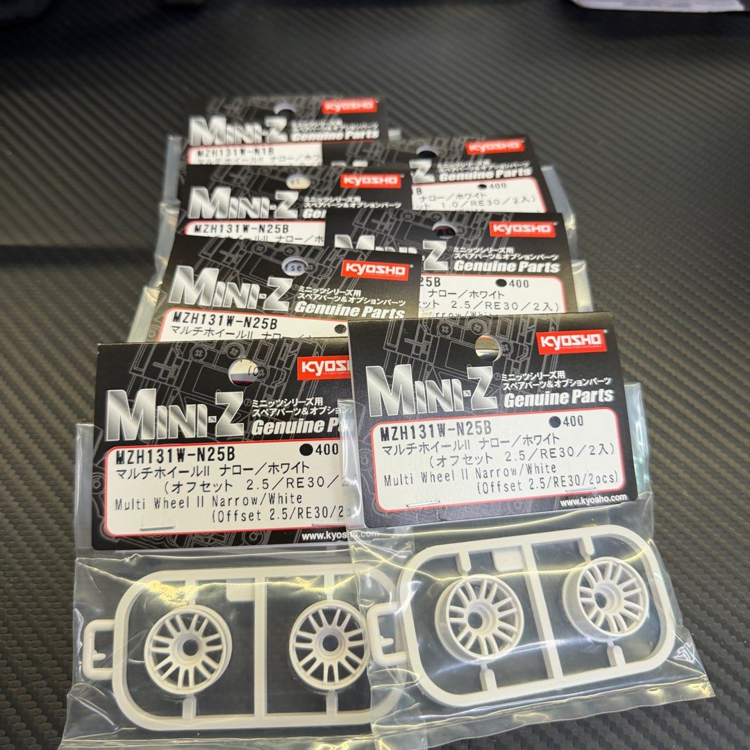 Kyosho mini-z wheels narrow, Hobbies & Toys, Toys & Games on Carousell