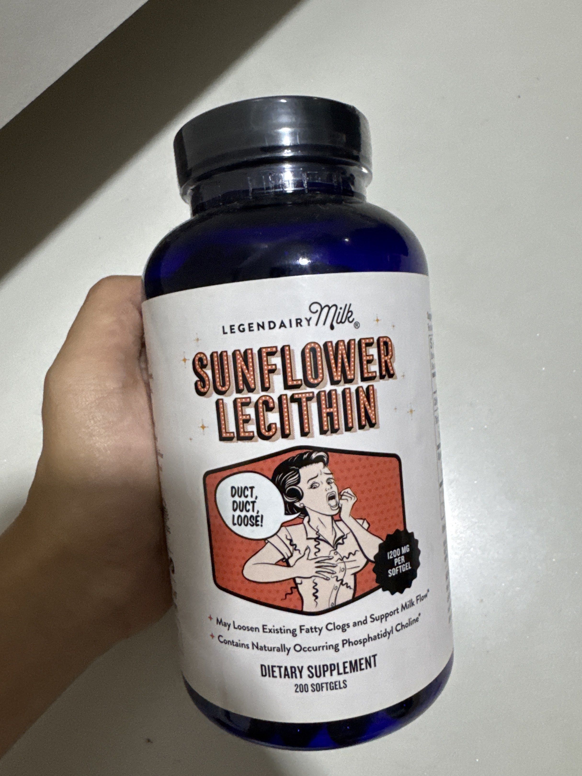 Legendairy Milk Sunflower Lecithin Supplement, Babies & Kids, Nursing ...