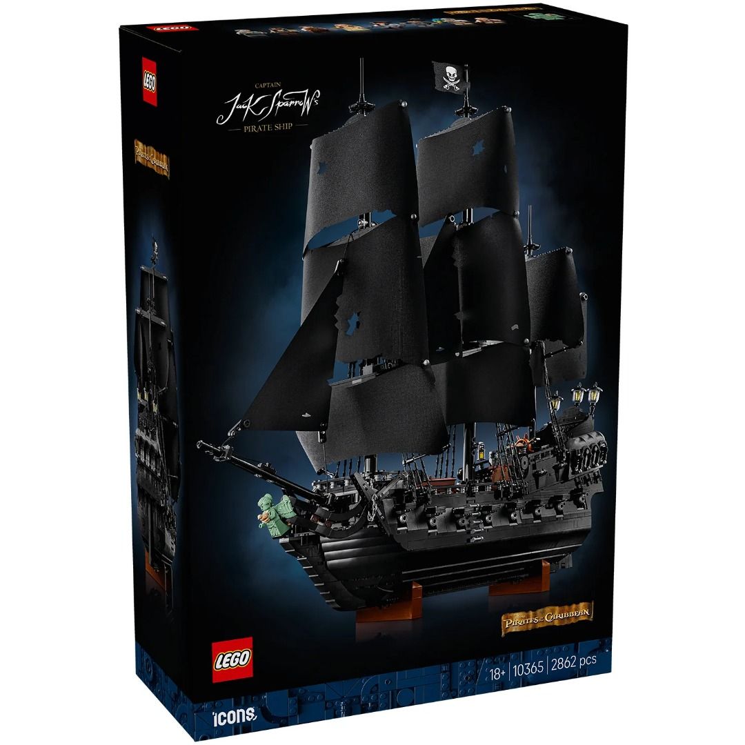 Lego 10365 Icons Captain Jack Sparrow's Pirate Ship, Hobbies & Toys ...