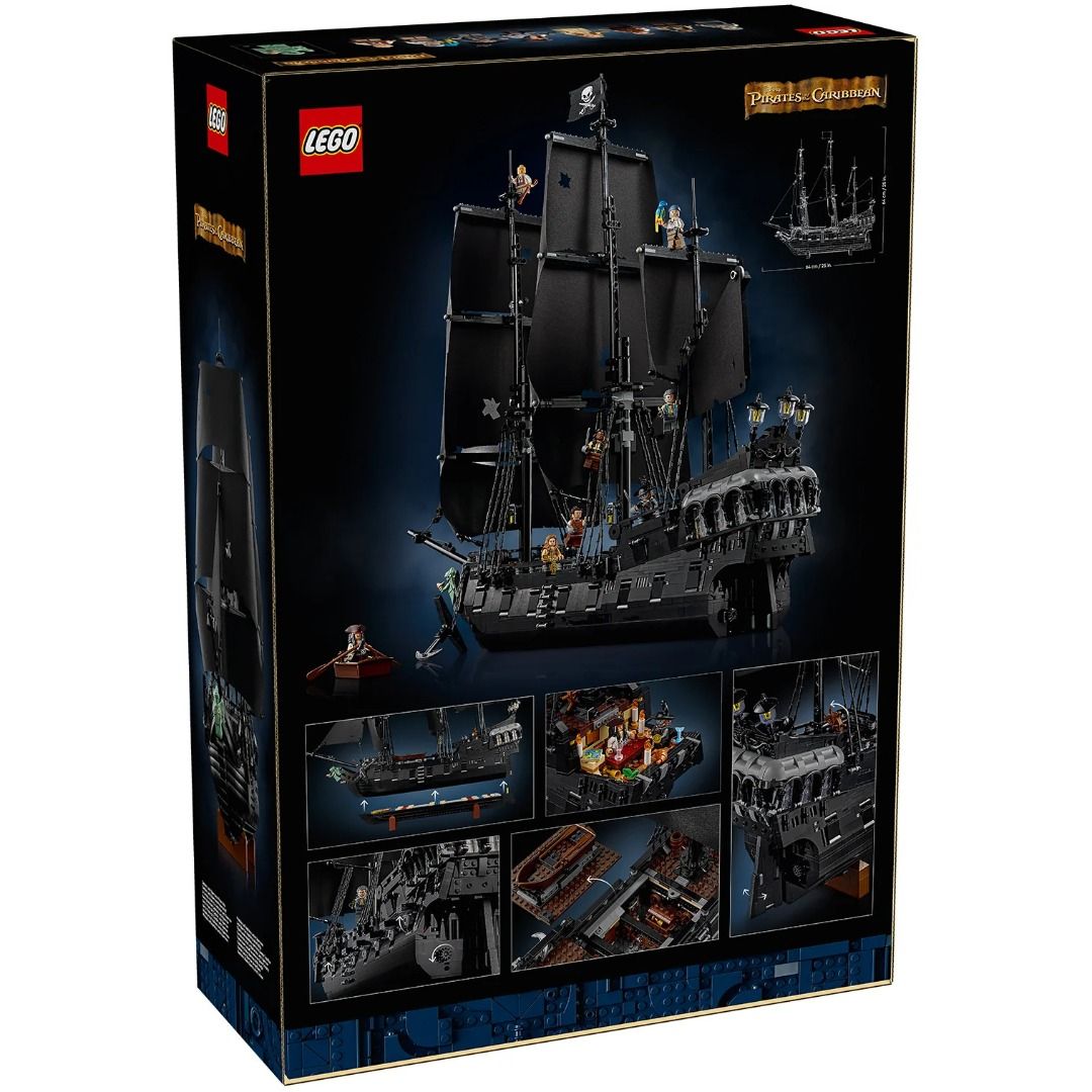 Lego 10365 Icons Captain Jack Sparrow's Pirate Ship, Hobbies & Toys ...