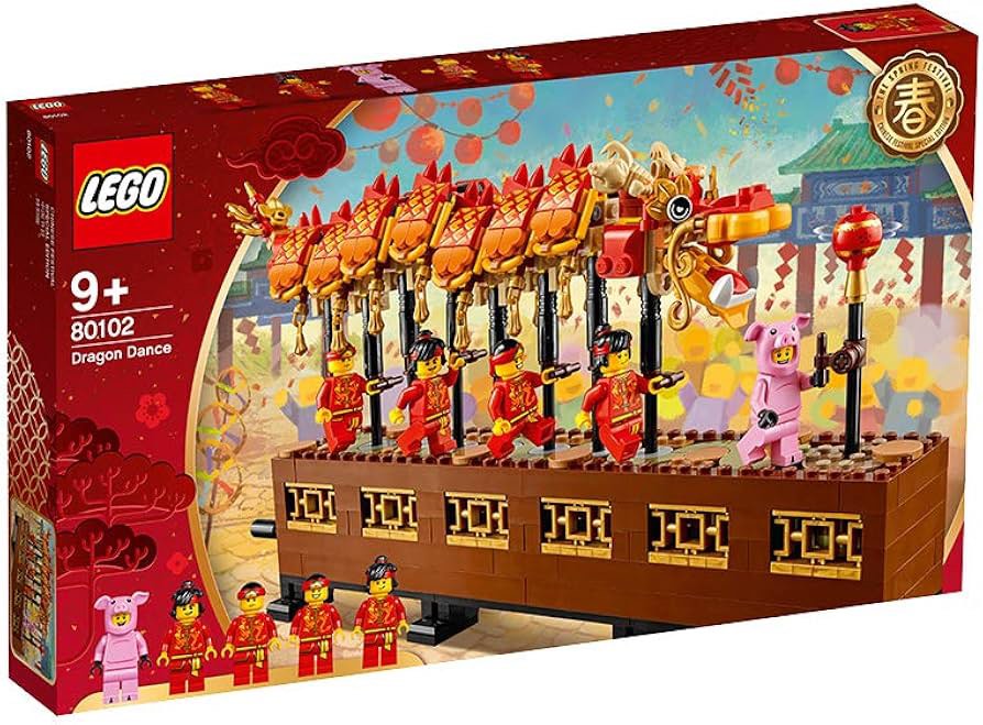 Lego 80102 Dragon Dance, Hobbies & Toys, Toys & Games on Carousell