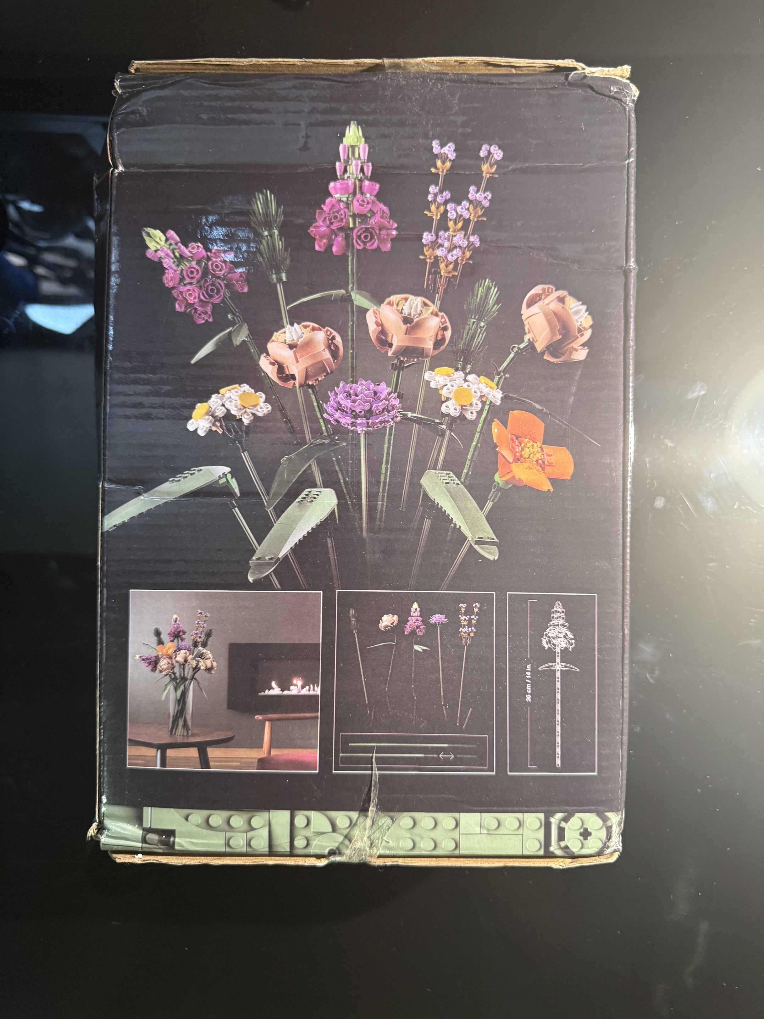 LEGO Botanical Collection Flower Bouquet Set (Vday or Couple Gift Idea ...