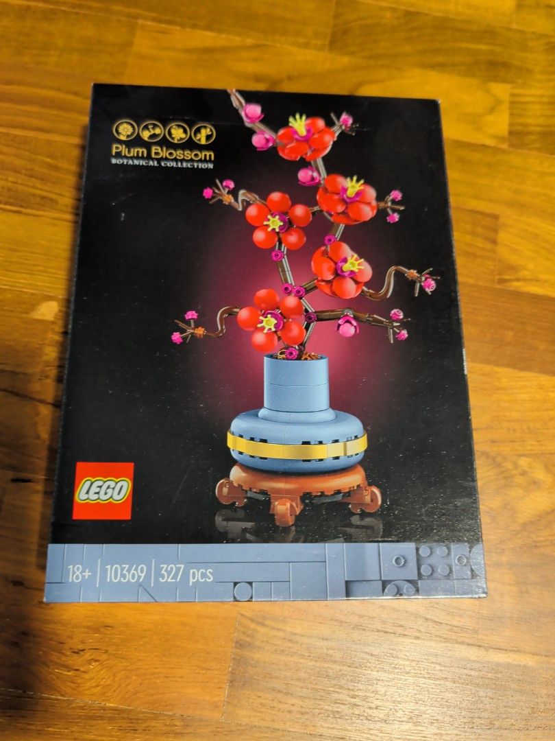 LEGO Botanical Collection Plum Blossom 10369, Hobbies & Toys, Toys ...