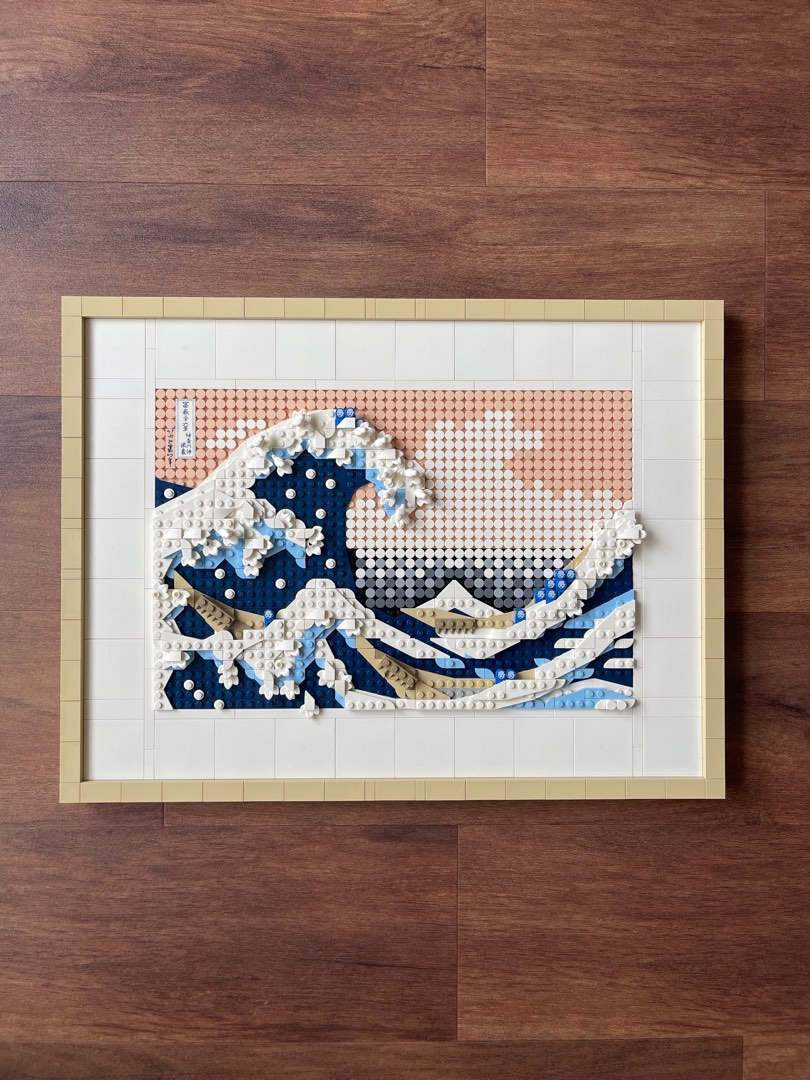 Lego Great Wave Off Kanagawa Art Piece, Hobbies & Toys, Toys & Games on ...