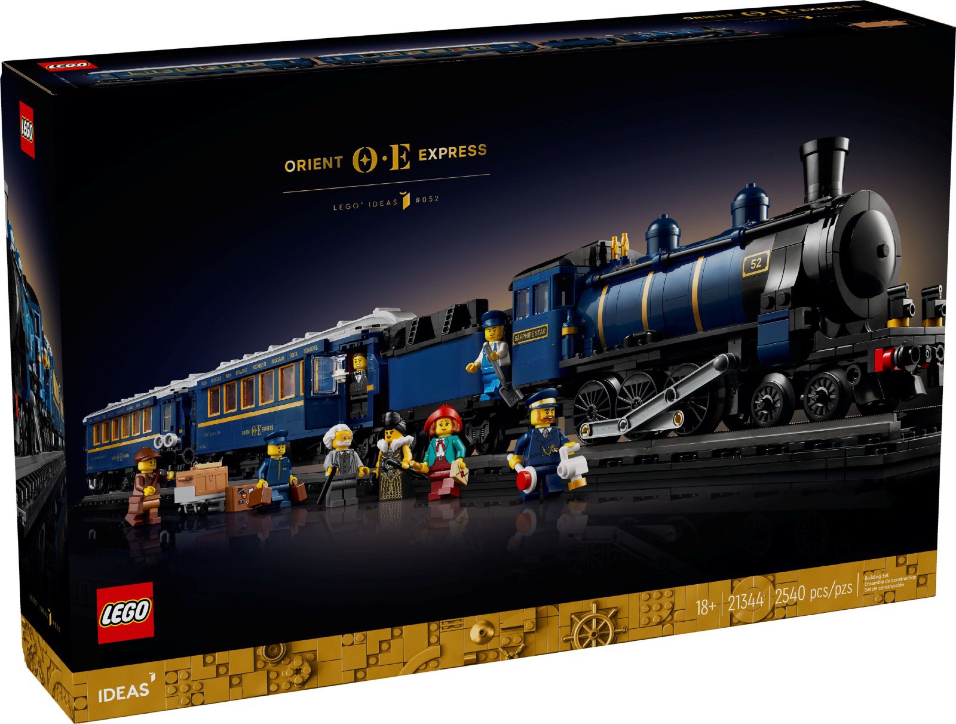 LEGO Ideas Orient Express Train Set 21344, Hobbies & Toys, Toys & Games ...