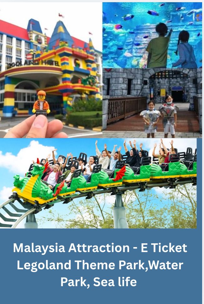 Legoland Theme Park/ Water Park/ Sea life, Tickets & Vouchers, Local ...