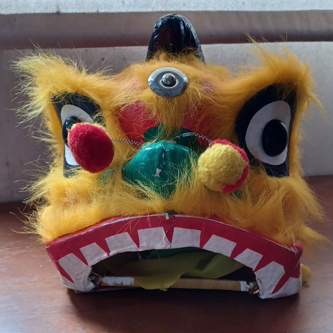Lion Dance Head - Traditional Costume, Hobbies & Toys, Toys & Games on ...