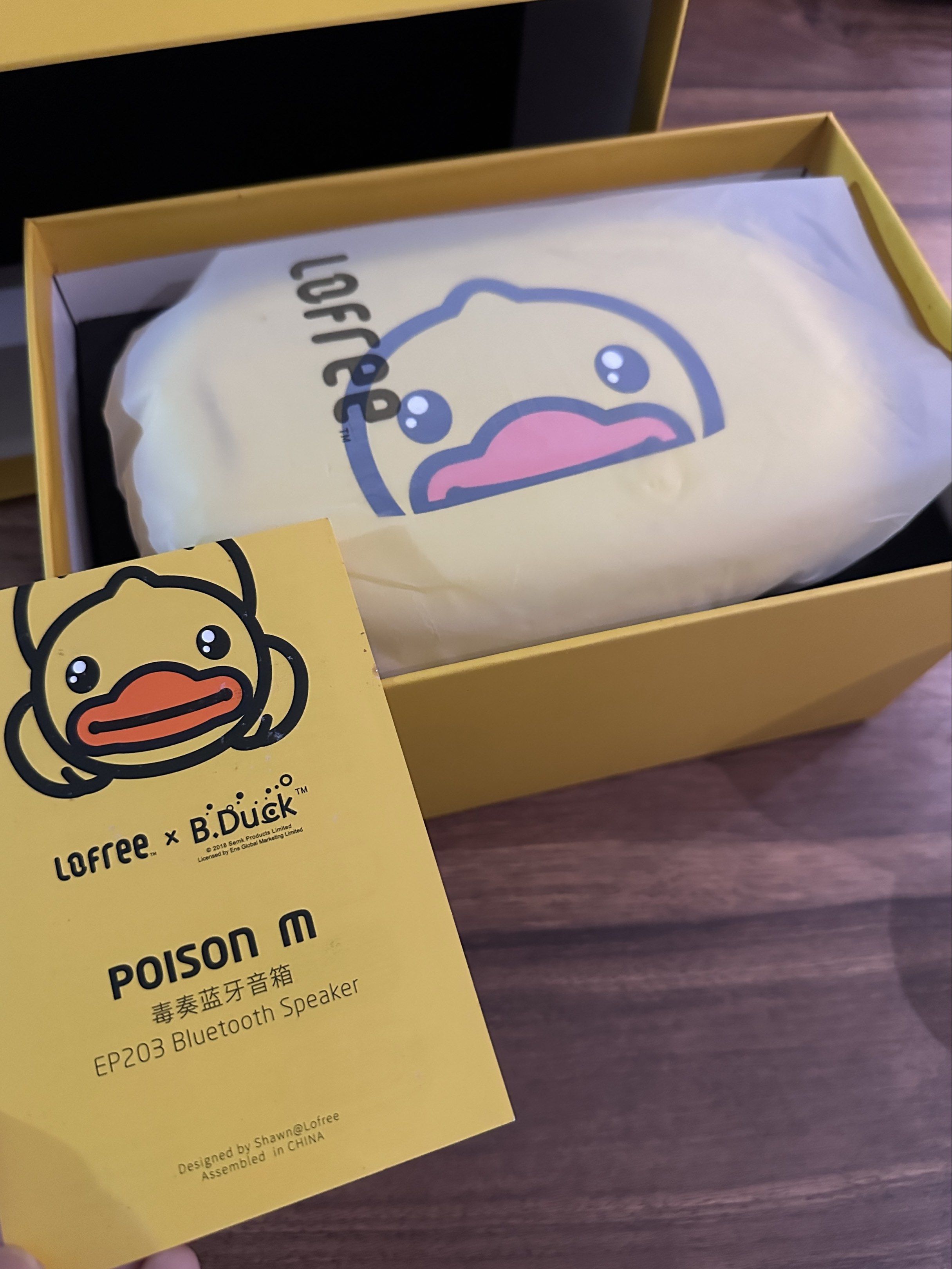 Lofree x b.duck Poison M Bluetooth Speaker, Audio, Soundbars, Speakers ...