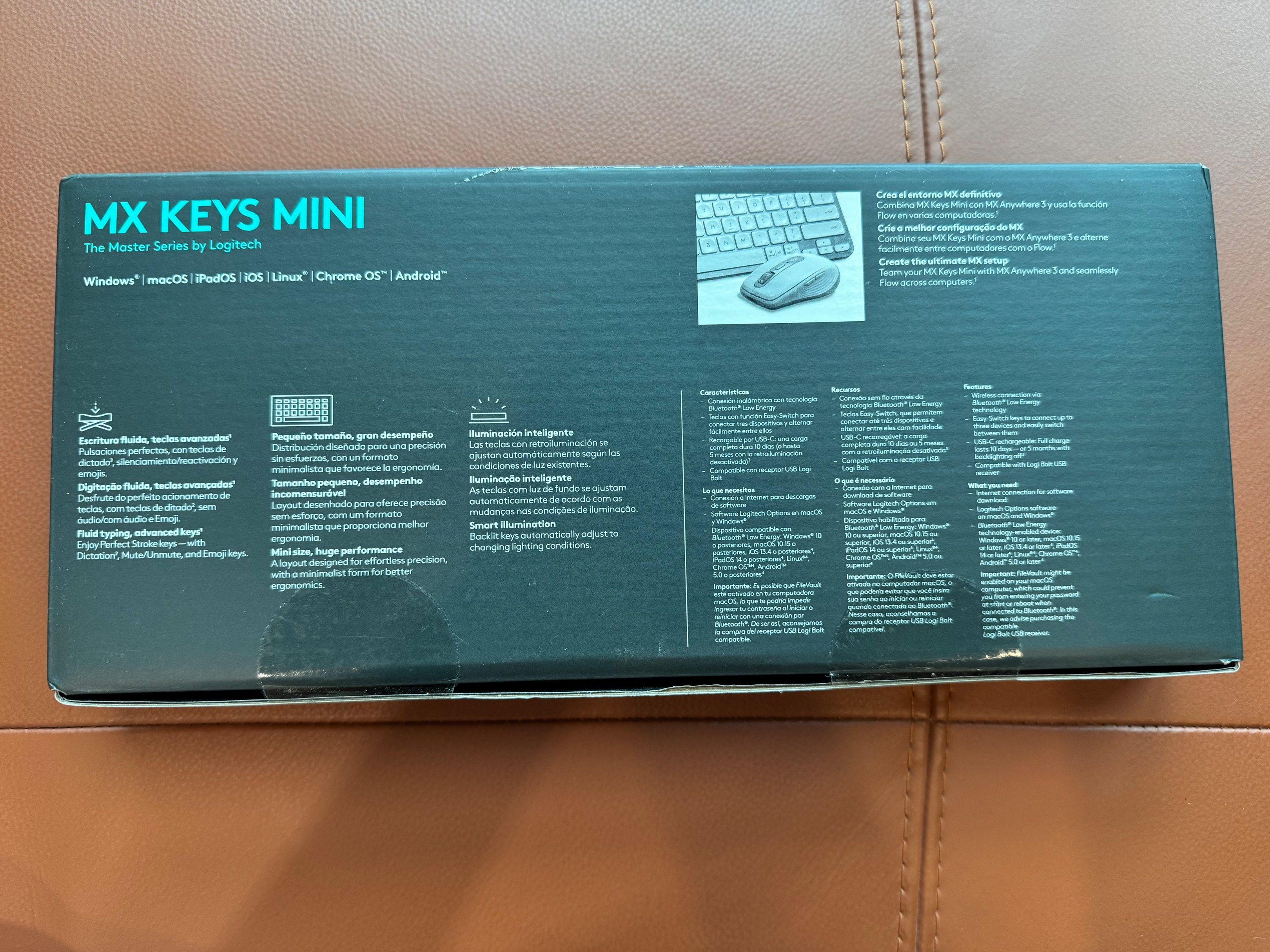 Logitech MX Keys Mini Wireless Keyboard - Brand New, Computers & Tech ...