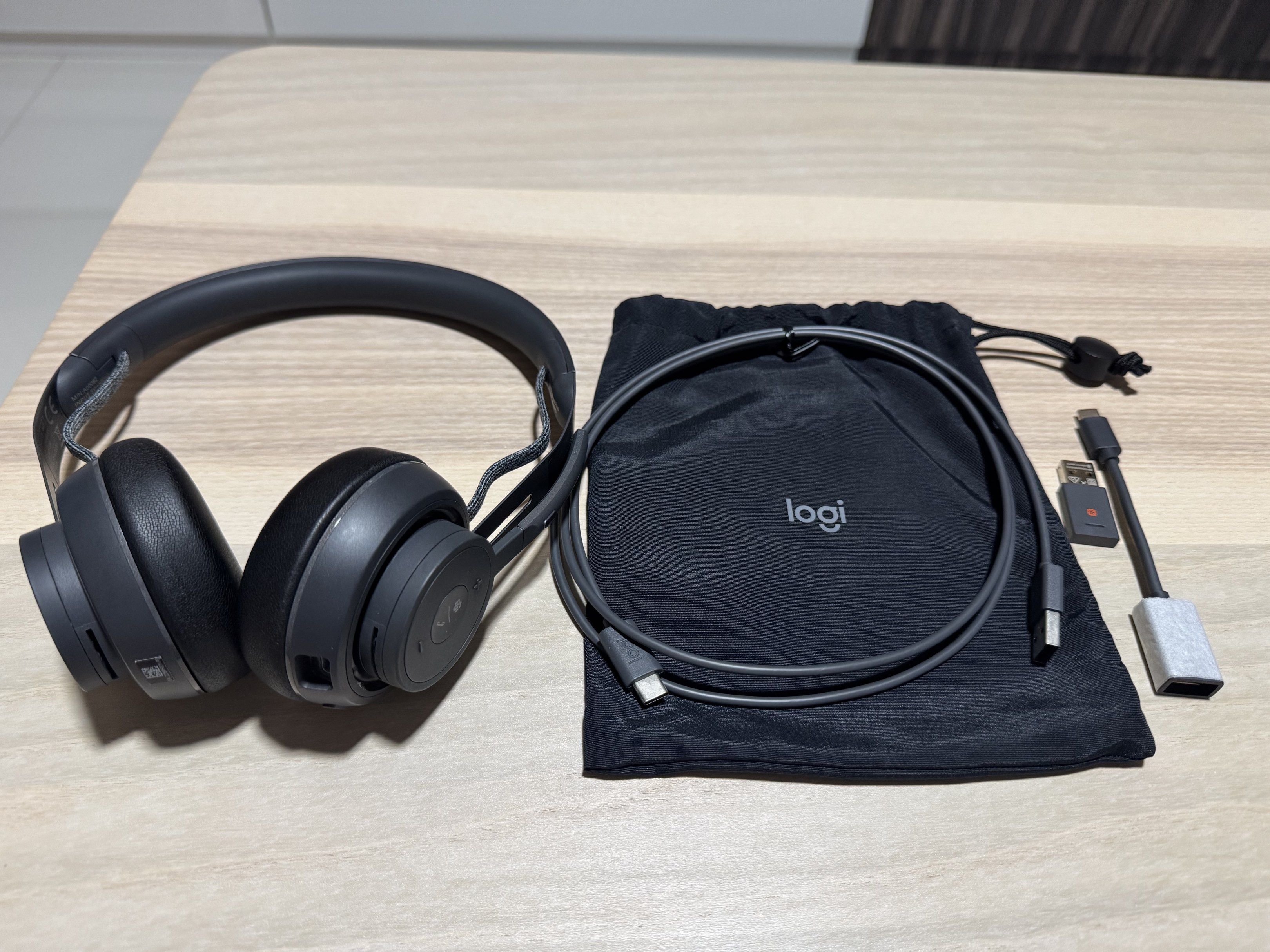 Logitech Zone Wireless Plus Headphones (MS Teams Version), Audio ...