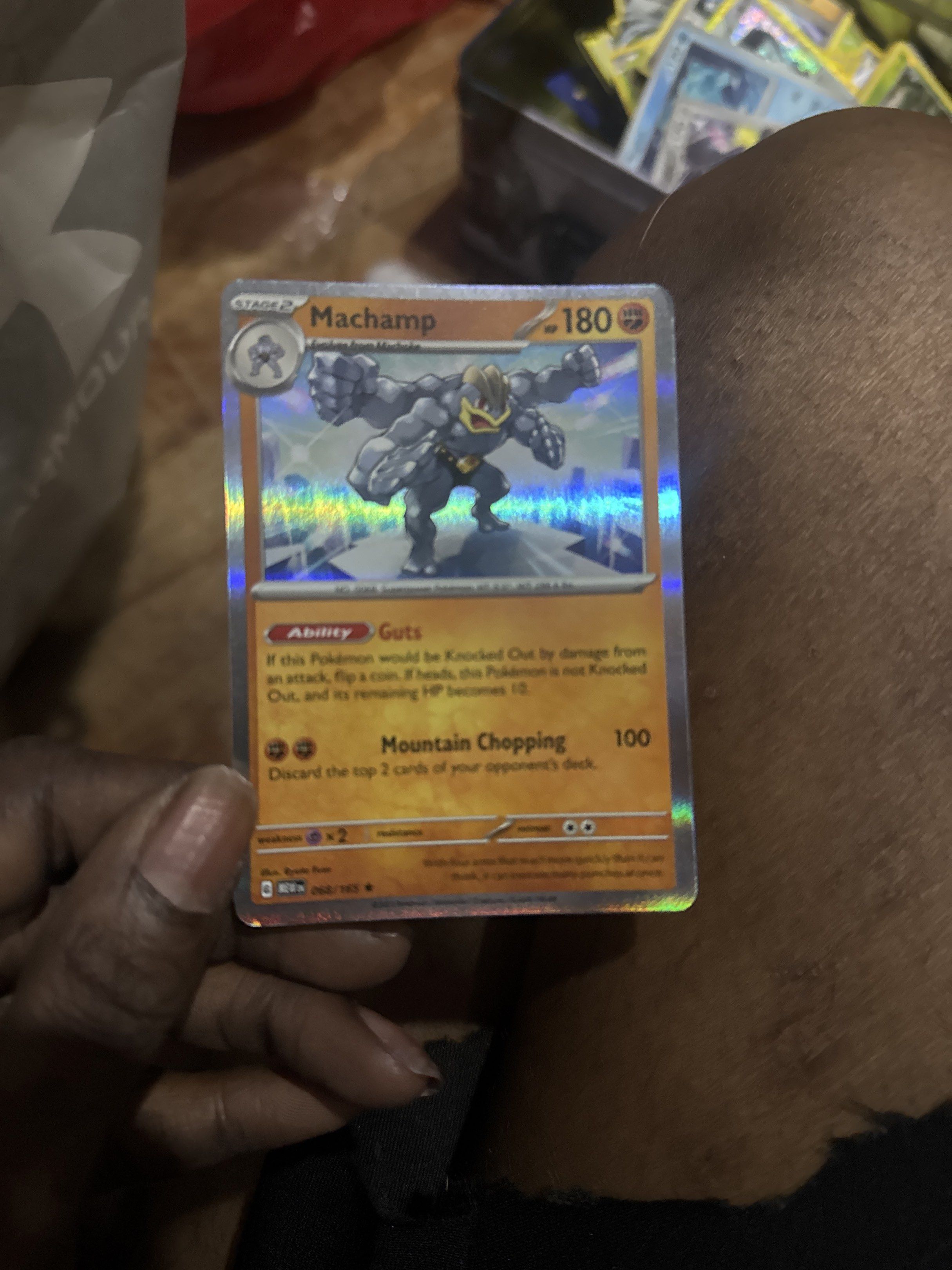 Machamp Pokemon Card, Hobbies & Toys, Toys & Games on Carousell