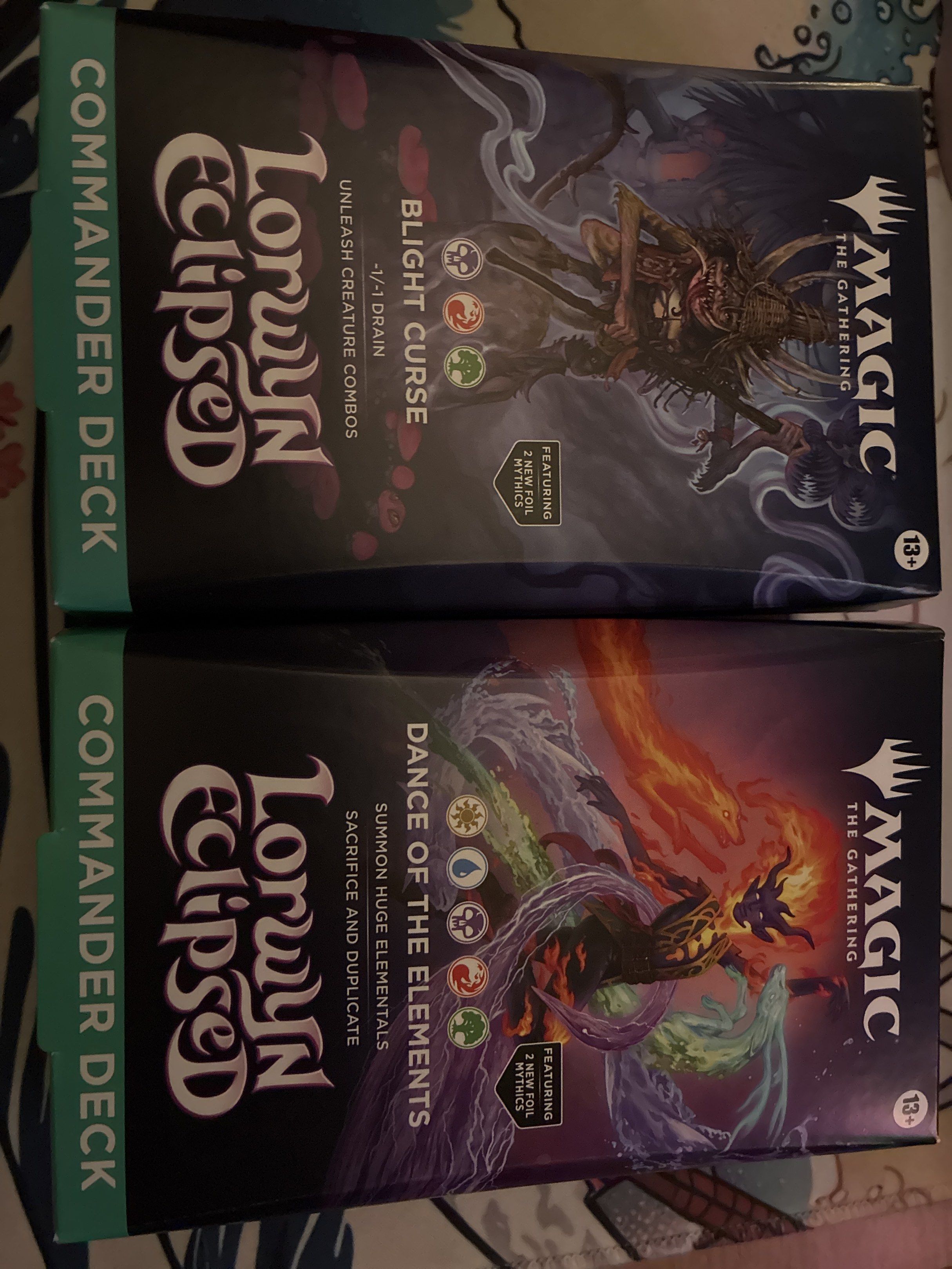 Magic The Gathering Lorwyn Eclipsed Commander Decks, Hobbies & Toys ...