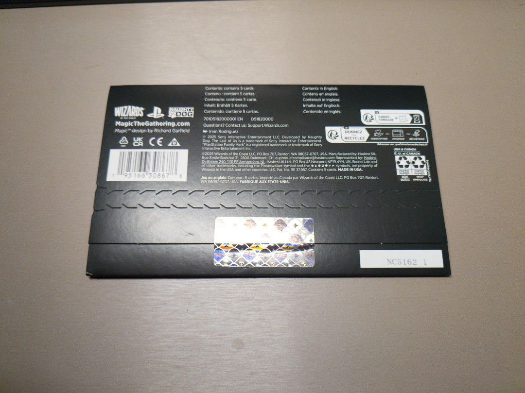 Magic: The Gathering Secret Lair x The Last of Us Part 1, Hobbies ...