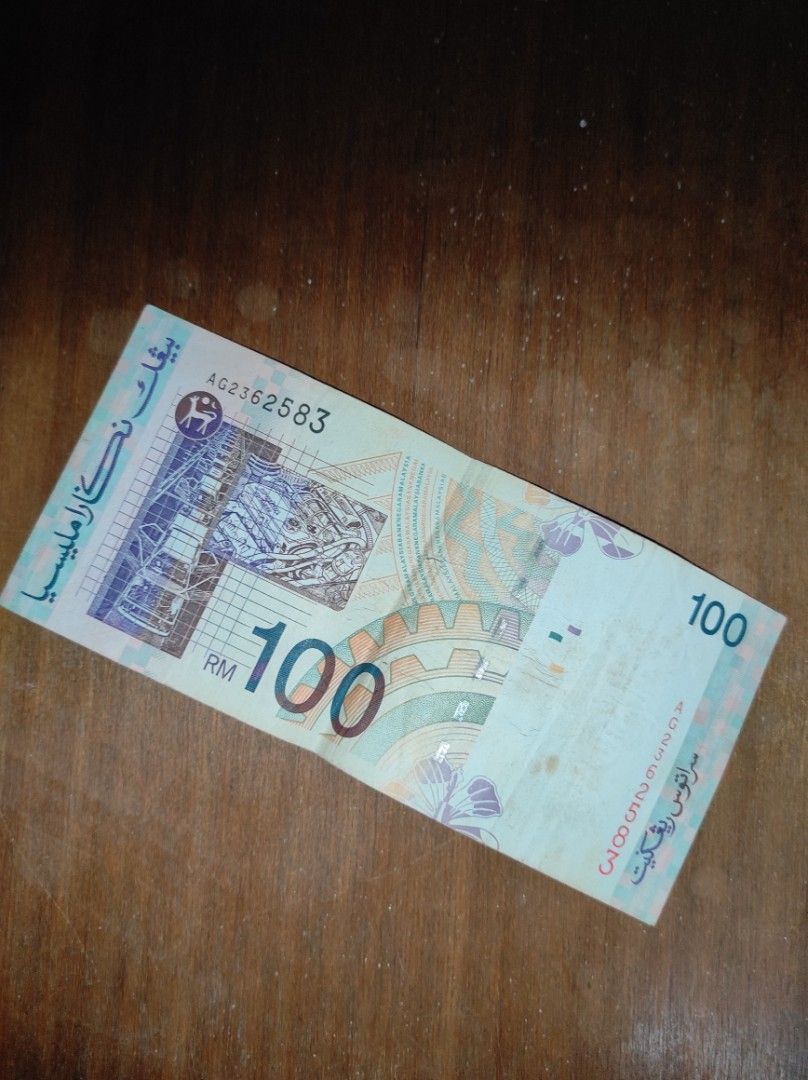 Malaysian RM100 Banknote, Hobbies & Toys, Memorabilia & Collectibles ...