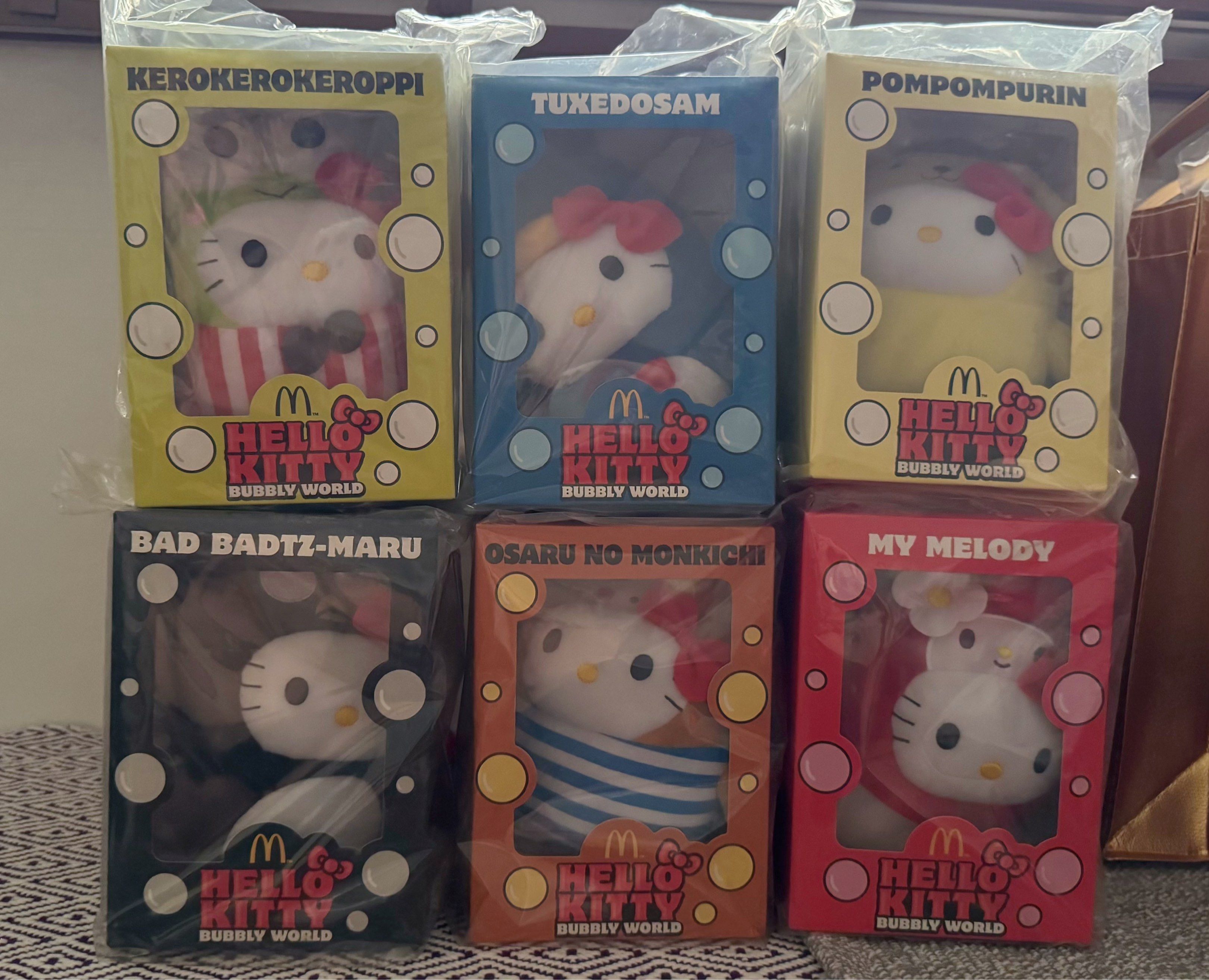 McDonald's Hello Kitty 40th Anniversary, Hobbies & Toys, Toys & Games ...