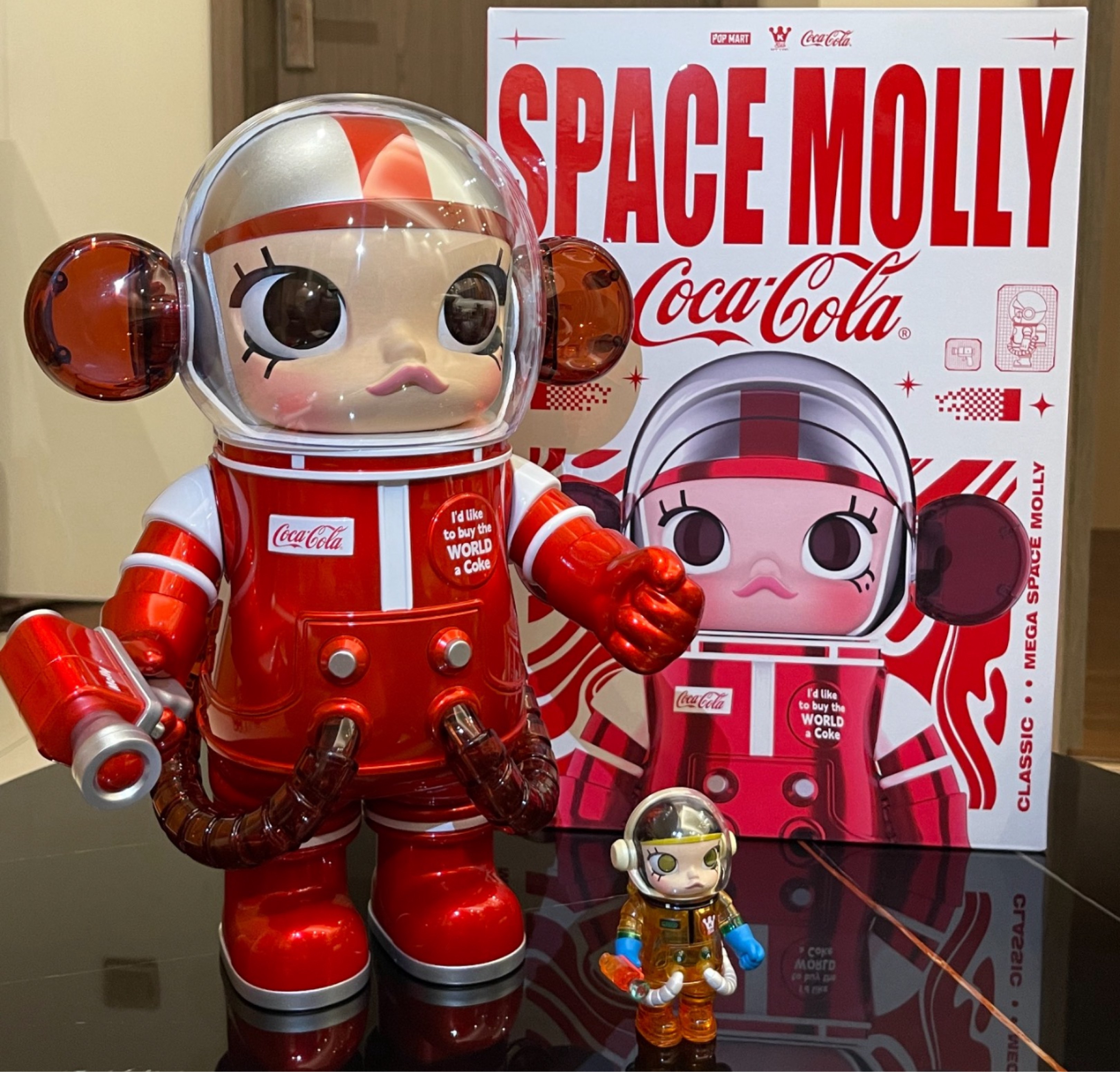 Mega Space Molly 400% Coca Cola 2.0, Hobbies & Toys, Toys & Games on ...