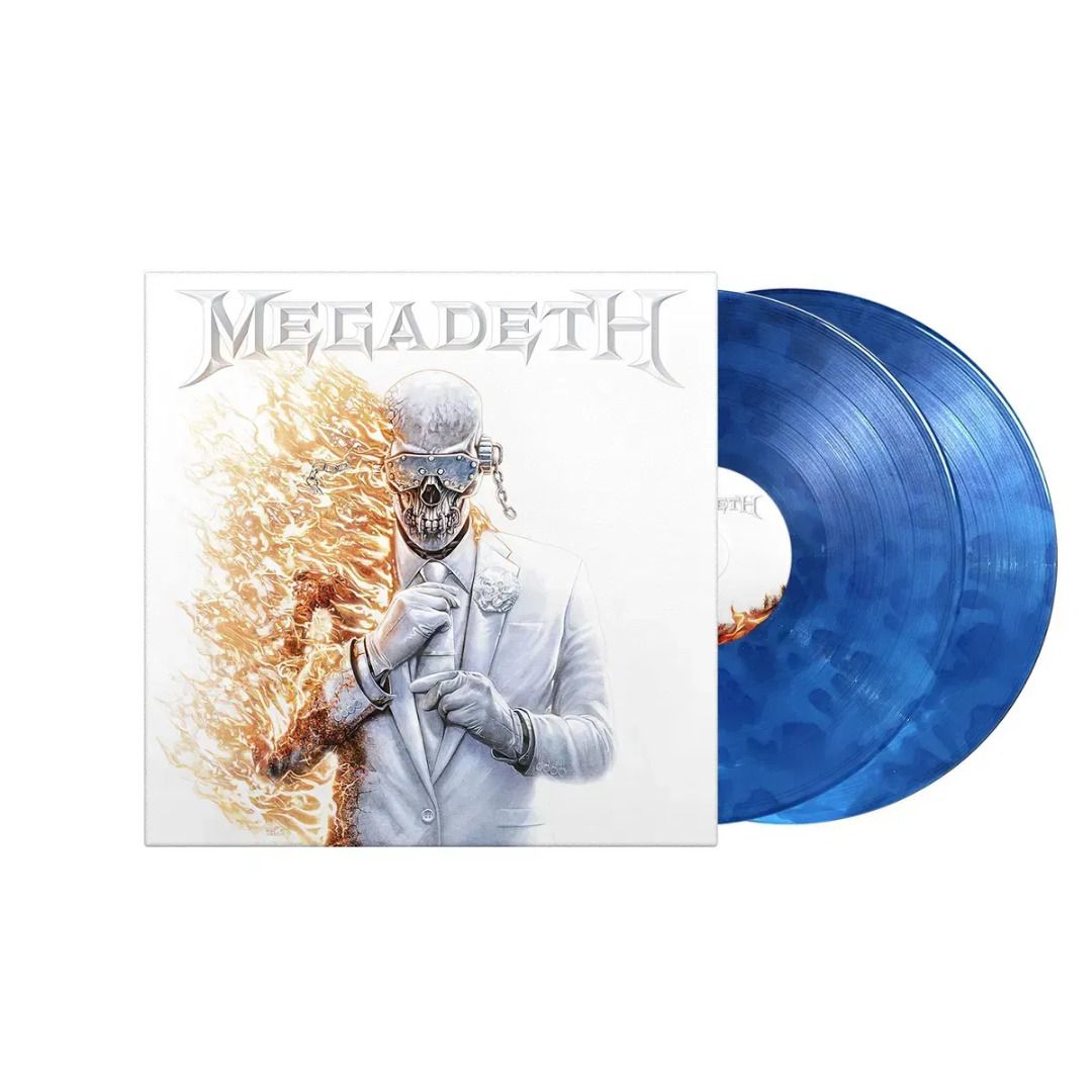 Megadeth - Megadeth (Blue Flame/Crystal Red Organza/Black) 2LP vinyl ...