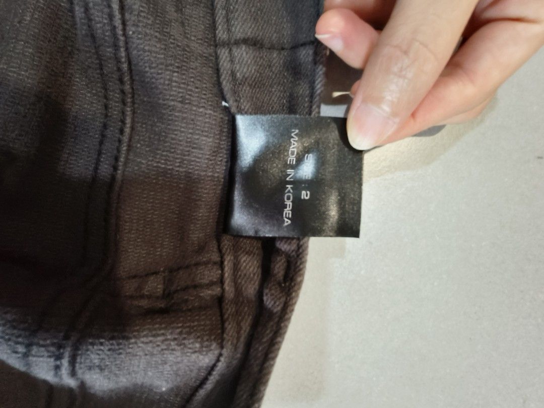 Men Dark Brown Pants, Men's Fashion, Bottoms, Trousers on Carousell