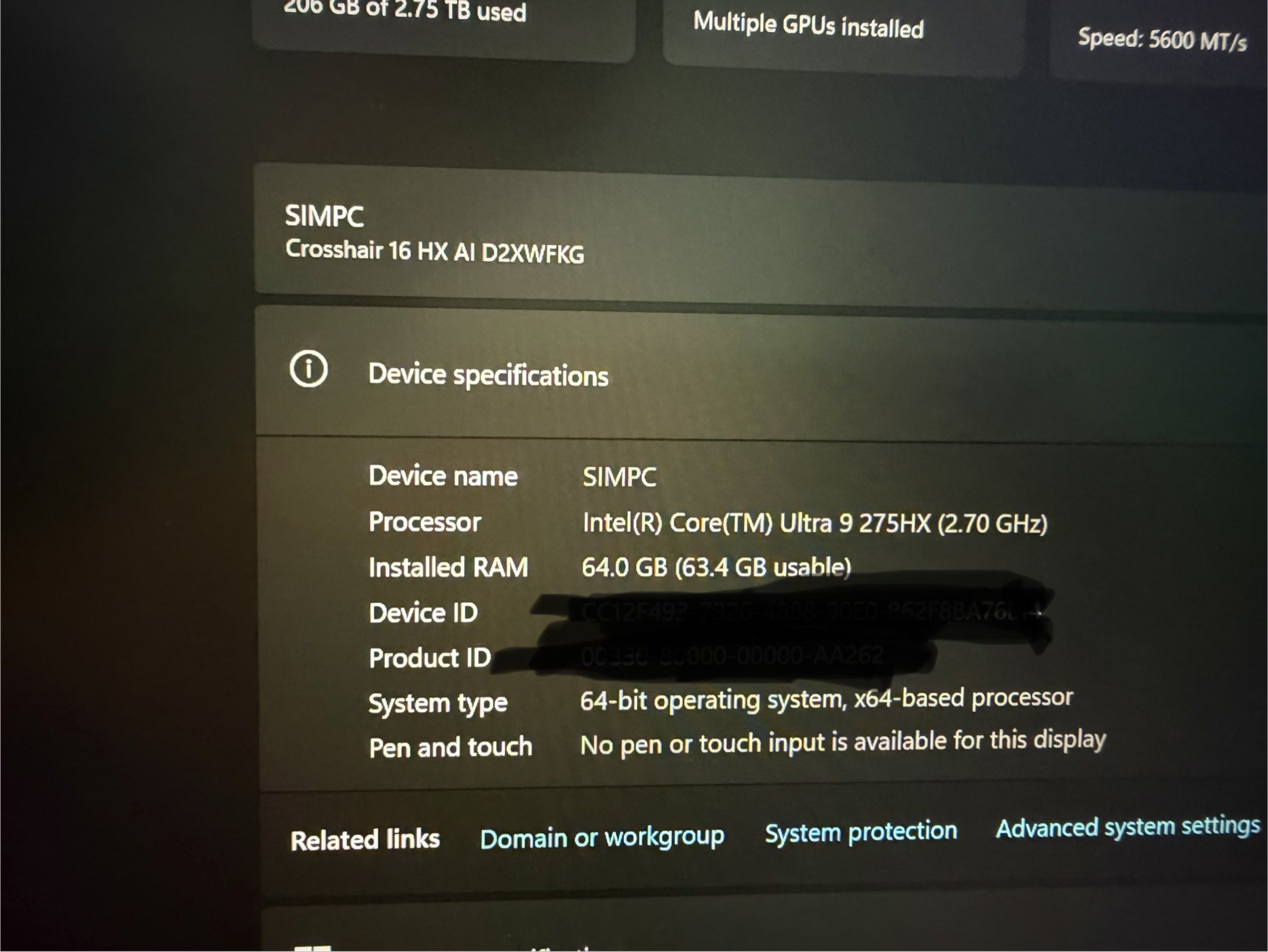 MSI Crosshair 16 HX AI - Gaming Laptop, Computers & Tech, Laptops ...