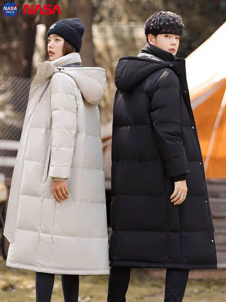 NASA Long Down Jacket - Black, Men's Fashion, Coats, Jackets and ...