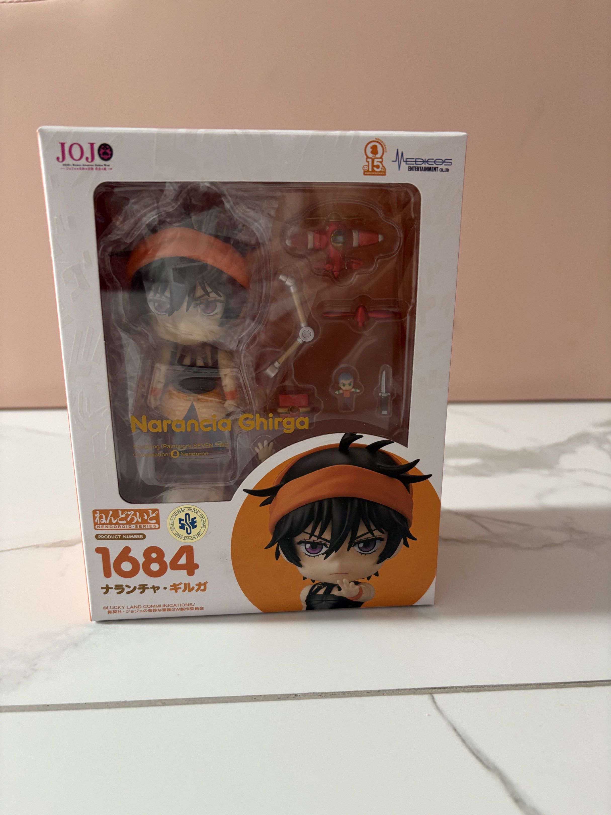 Nendoroid JoJo's Bizarre Adventure: Narancia Ghirga Figure, Hobbies ...