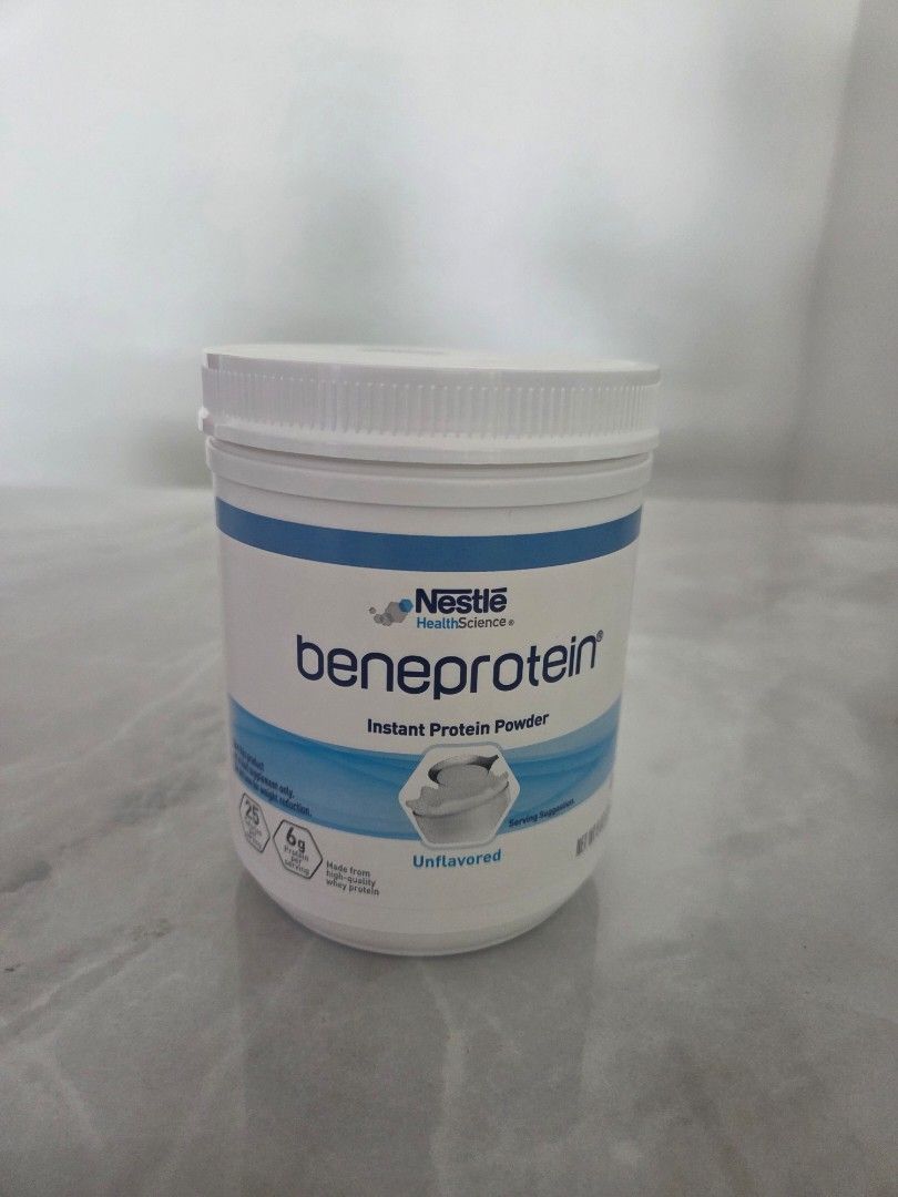 Nestle BeneProtein Instant Protein Powder - Unflavored, Health ...