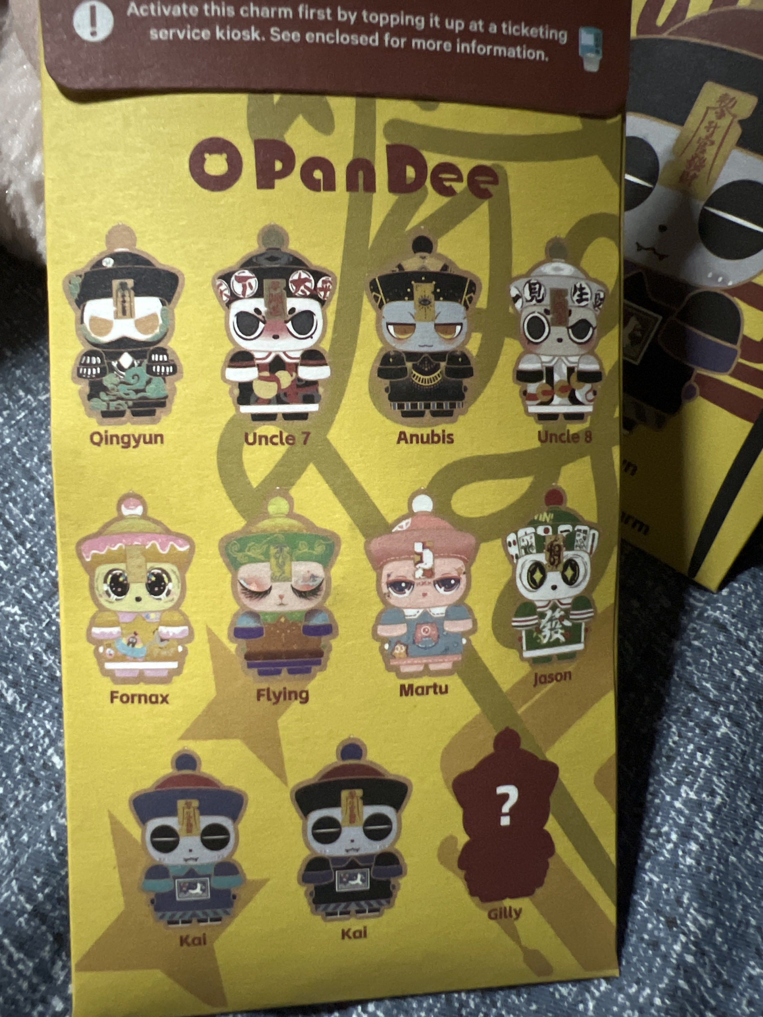 O Pan Dee Blind Box Charm, Hobbies & Toys, Toys & Games on Carousell