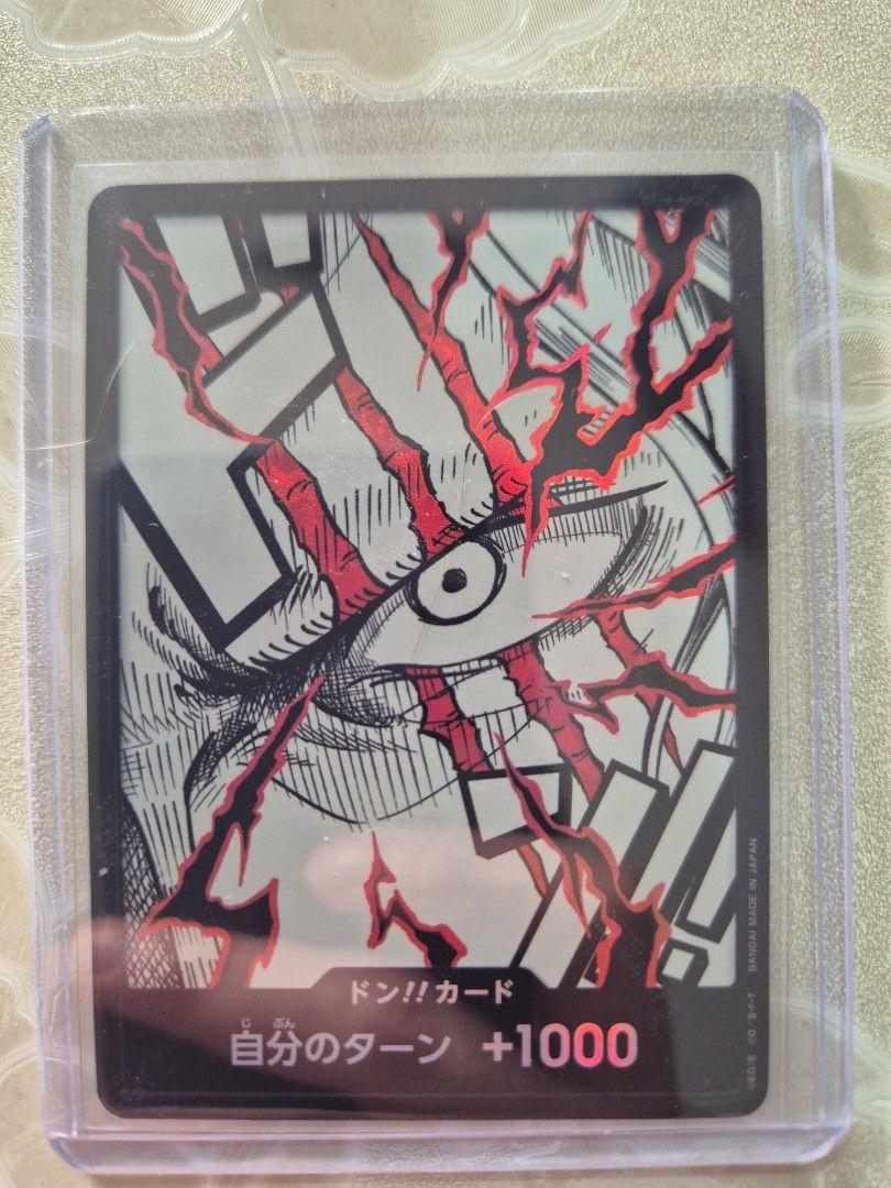 One Piece Card Game - Shanks Don Card, Hobbies & Toys, Toys & Games on ...