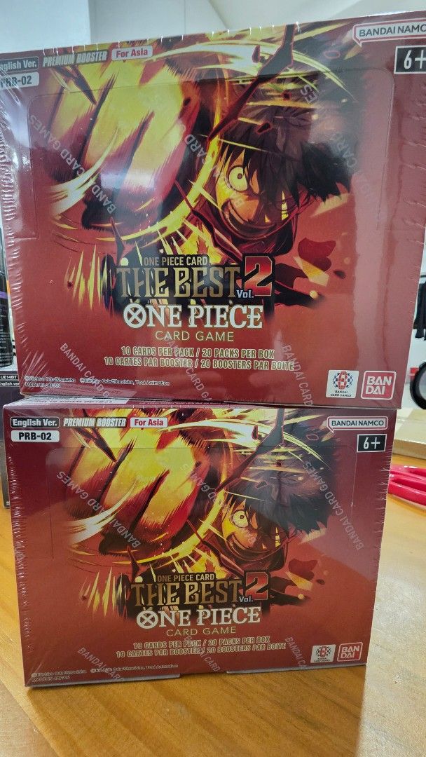 One Piece Card Game - The Best 2, Hobbies & Toys, Toys & Games on Carousell