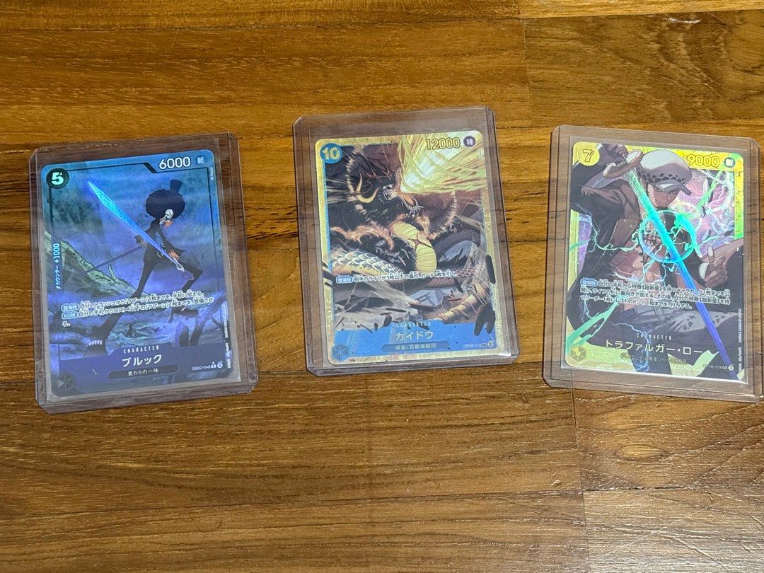 One Piece Card Game - Various Cards, Hobbies & Toys, Toys & Games on ...