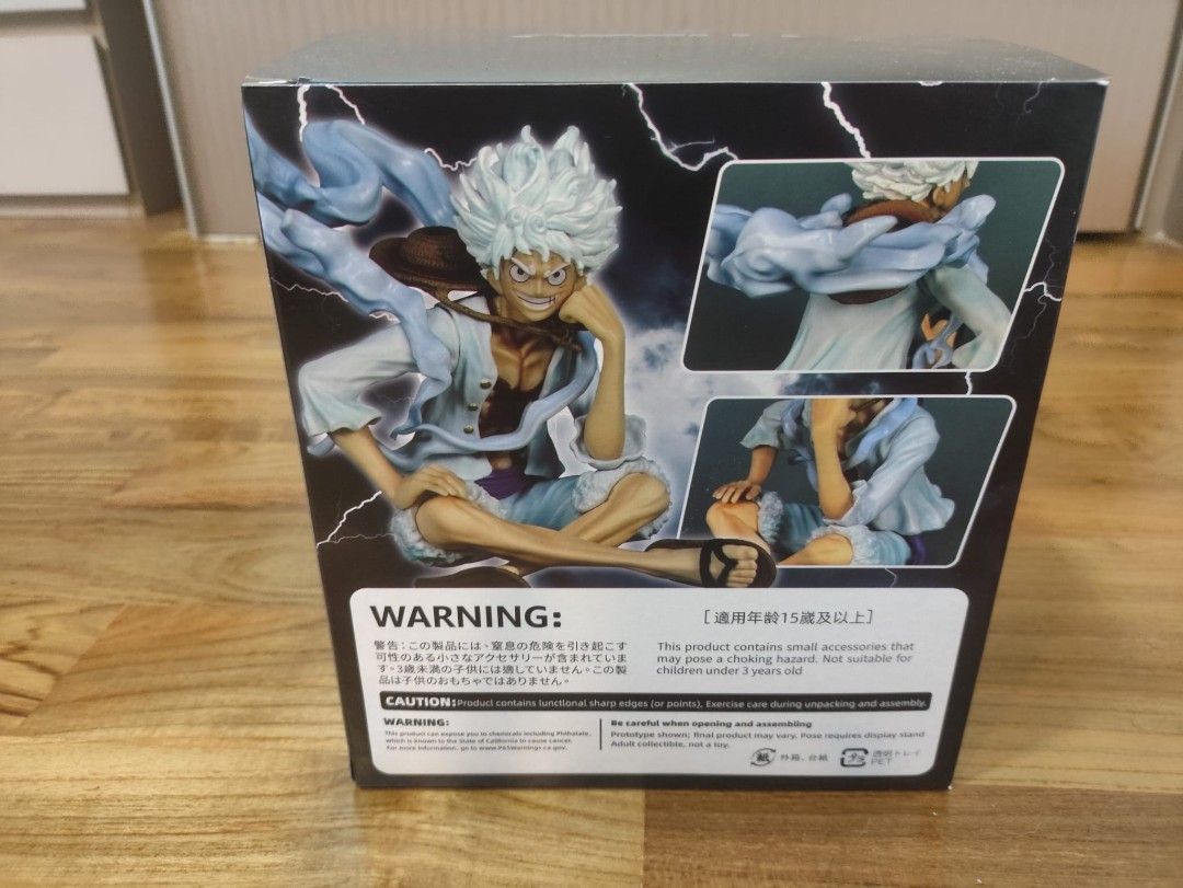 One Piece Gear 5 Luffy Figure, Hobbies & Toys, Toys & Games on Carousell