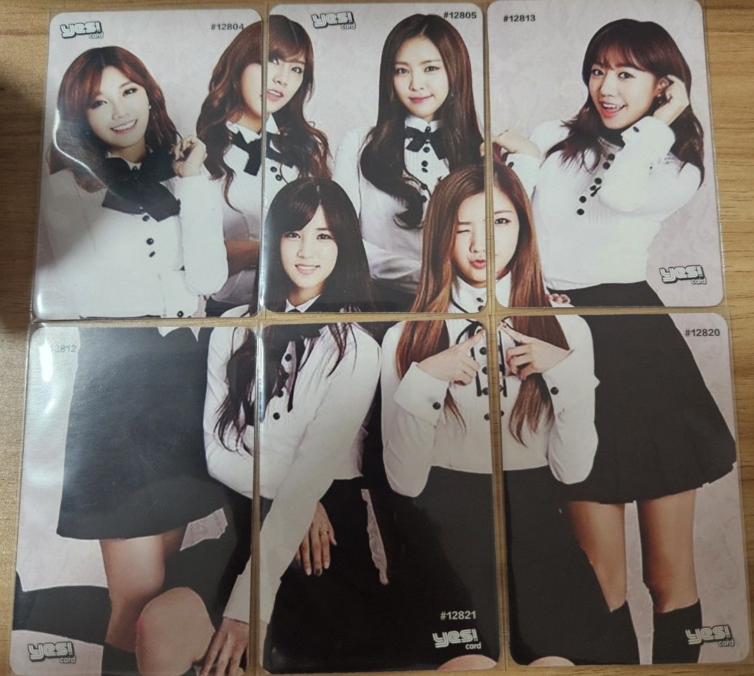 [Original] APINK Cho Rong ~ Issue 128 Hong Kong YES Card, Hobbies ...