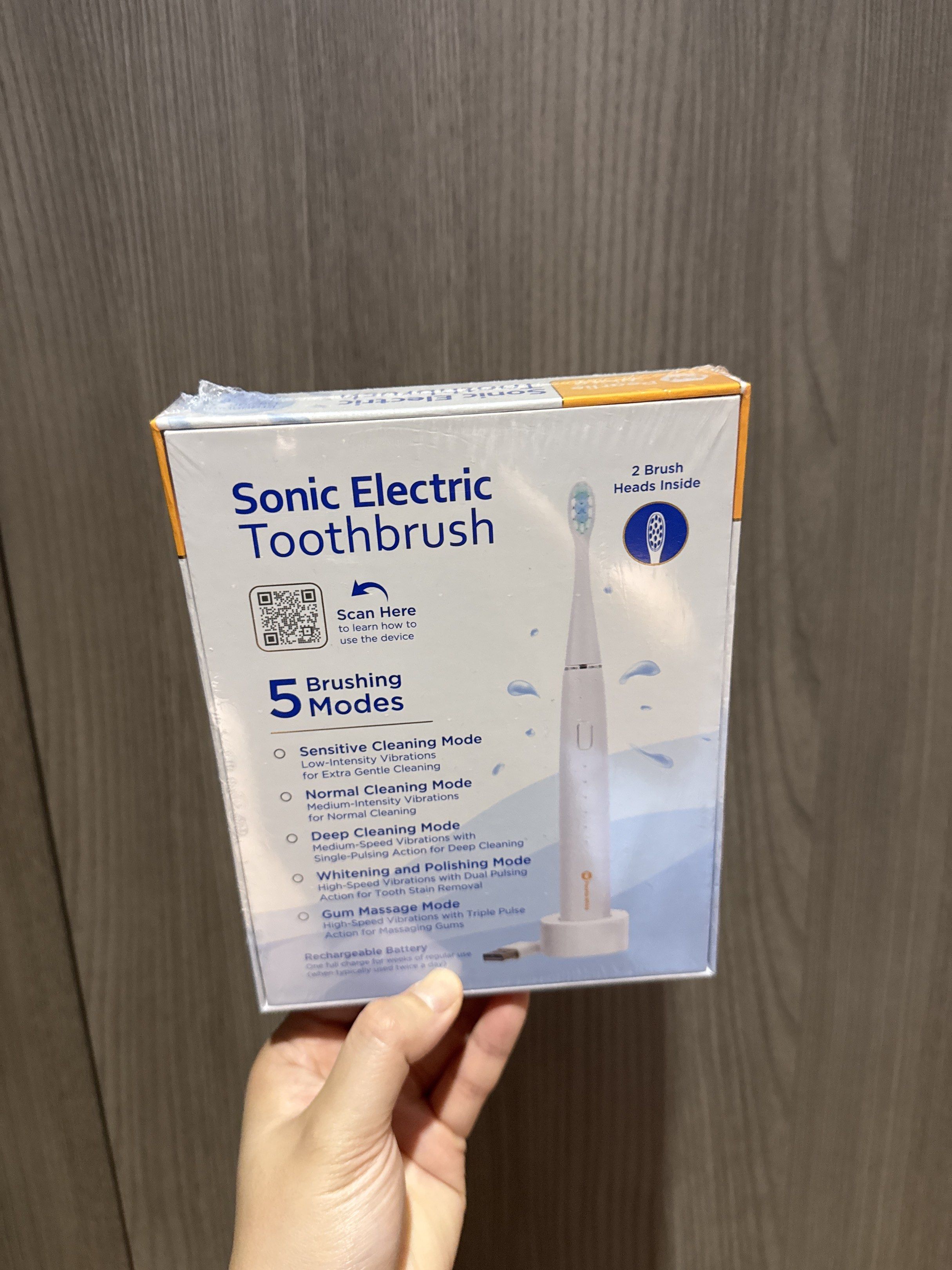 Pearlie White Sonic Electric Toothbrush - Brand New, Beauty & Personal ...