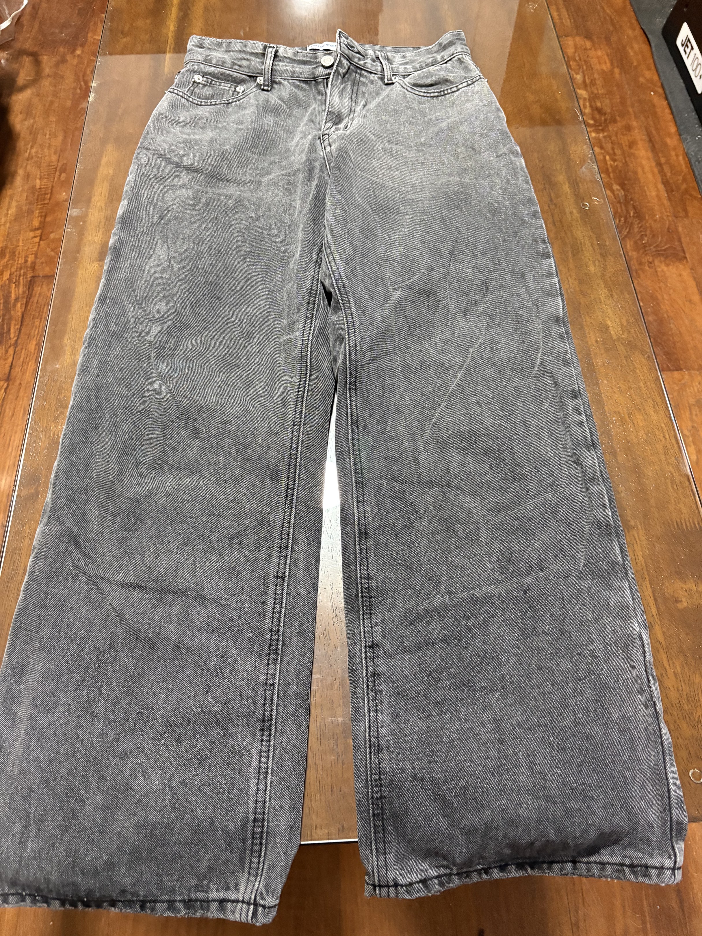 Person Intention Wide Leg Jeans, Women's Fashion, Bottoms, Jeans ...